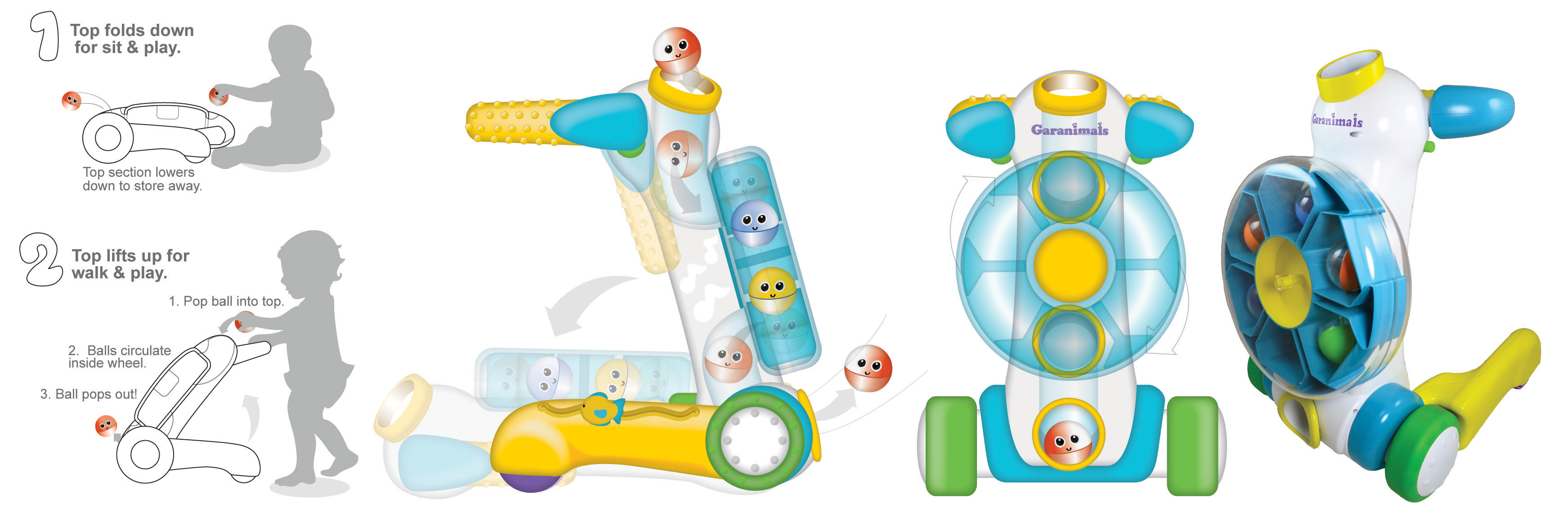 Garanimals | Preschool toys by Elizabeth Bentz at Coroflot.com