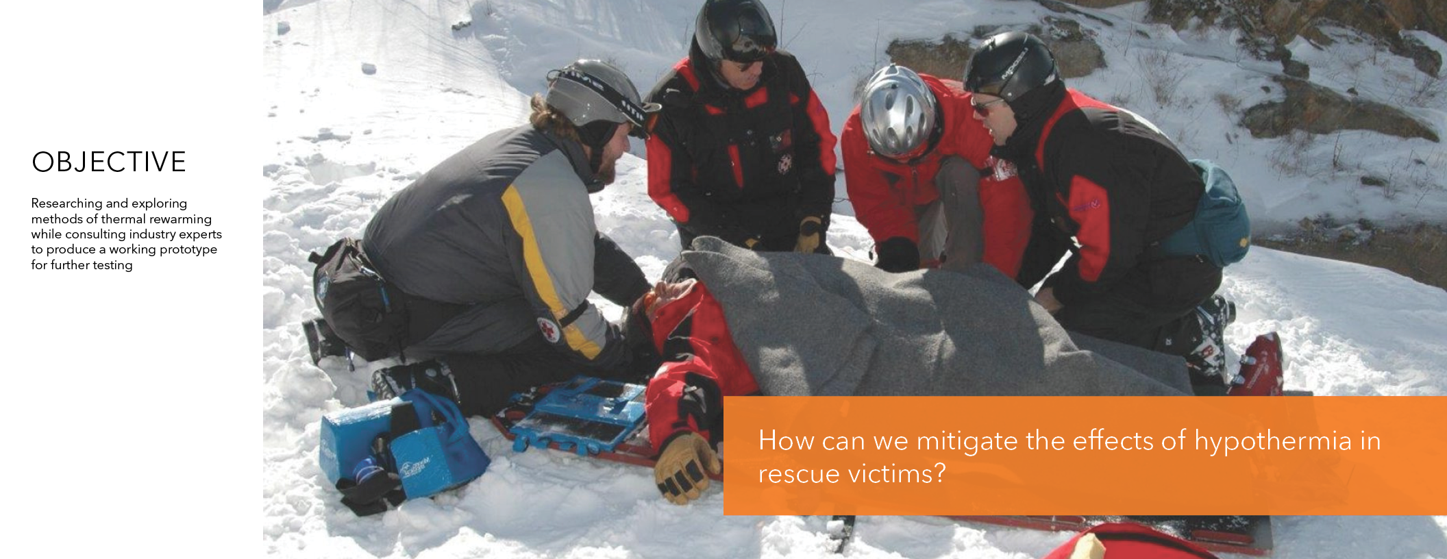 Pre-Hospital Hypothermia Rewarming Bag by Alisa Yao at Coroflot.com