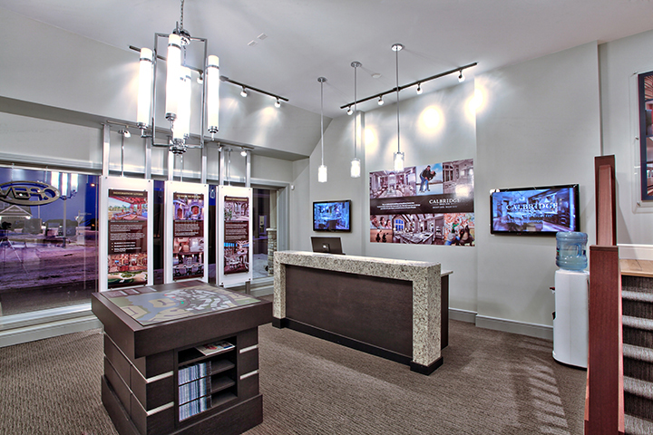 Calbridge Homes Sales Center Design by Greg Brisbourne at Coroflot.com