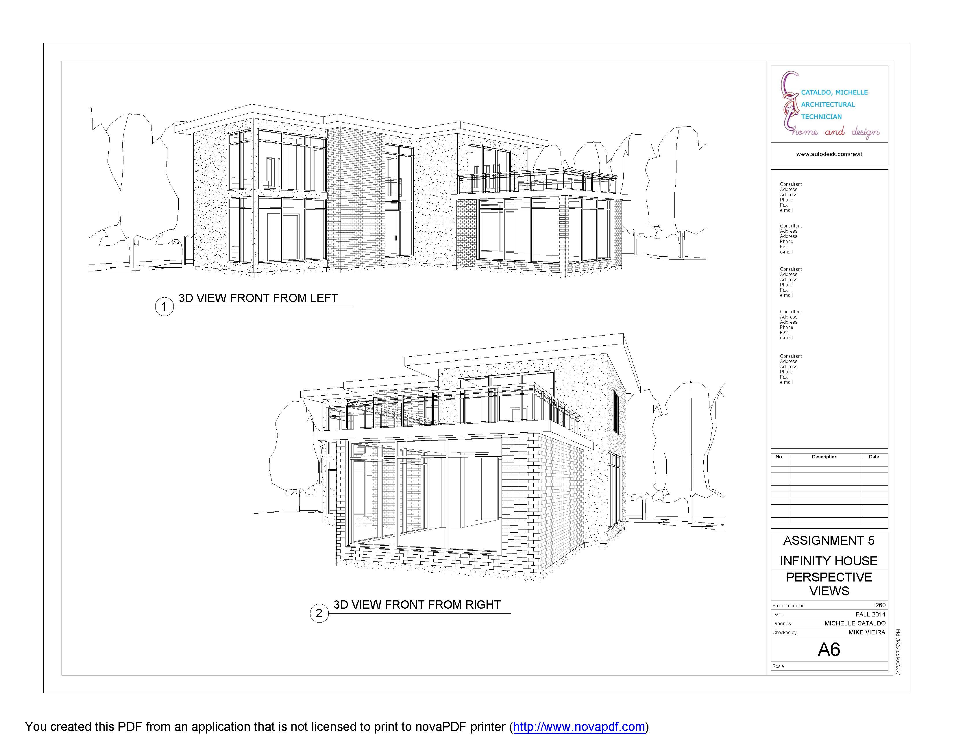 Working Drawings - Revit (1) by Michelle Cataldo at Coroflot.com
