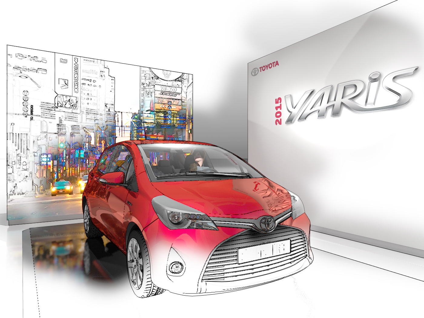 Toyota Pop Up Activation by Paul Wigfield at Coroflot.com