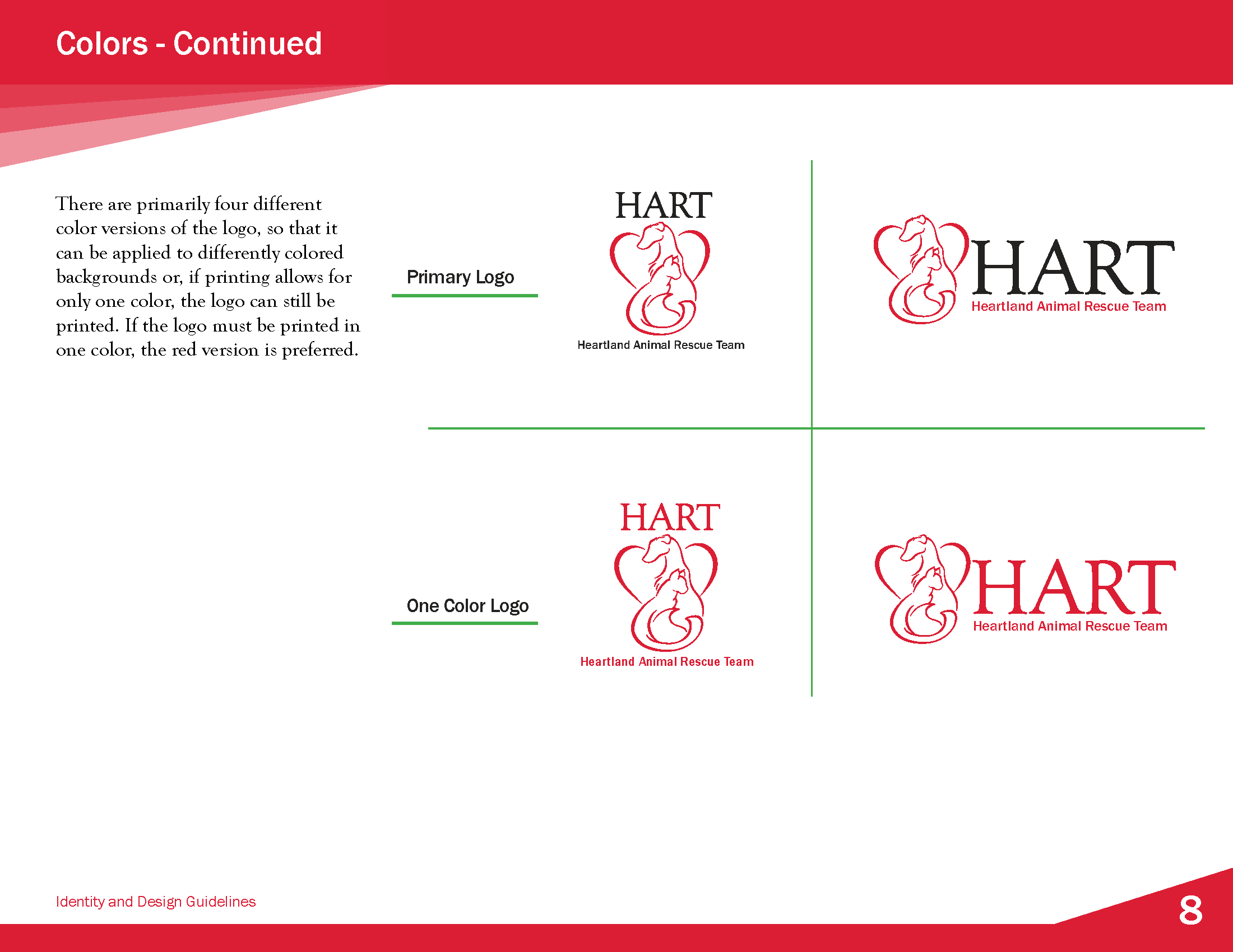 HART Logo Re-branding Manual by Madeline Gregory at Coroflot.com