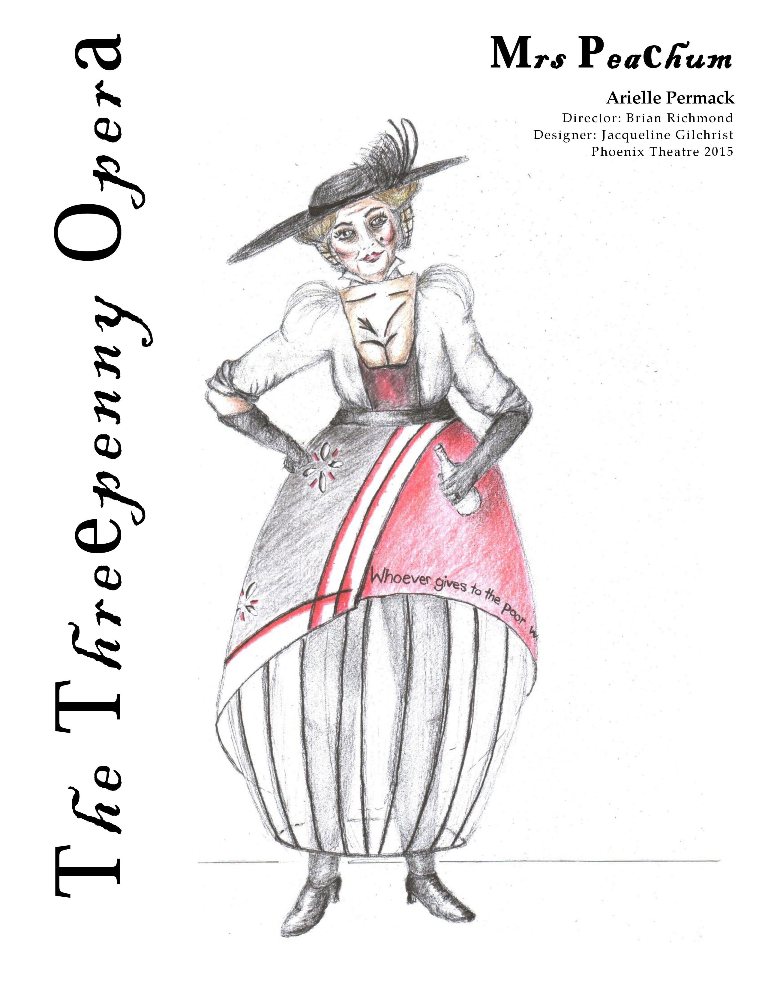 The Threepenny Opera: Costume Designs by Jacqueline Gilchrist at ...