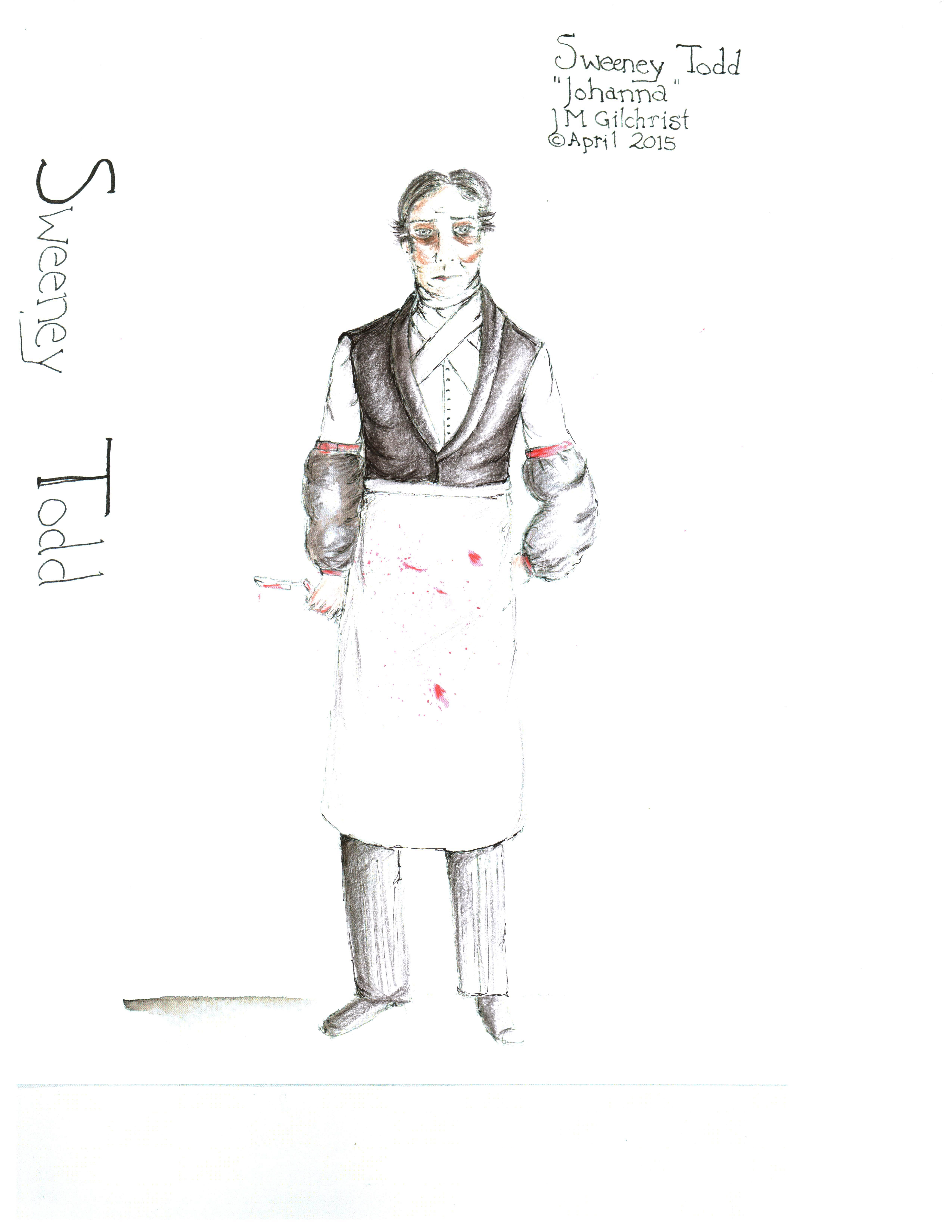 Sweeney Todd: Costume Designs by Jacqueline Gilchrist at Coroflot.com