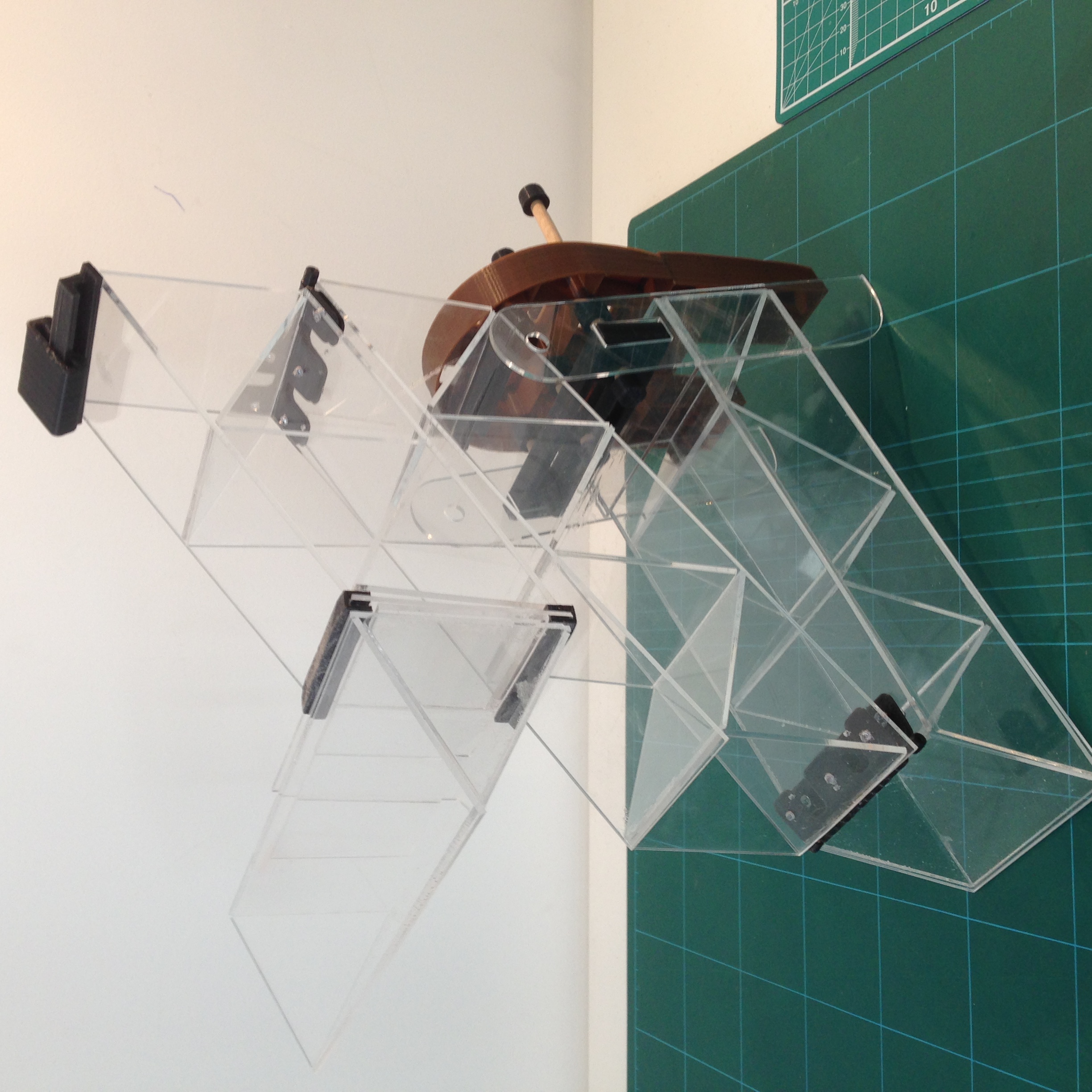 Intelligent Structures: Collapsible Bridge by Willem Boshoff at ...