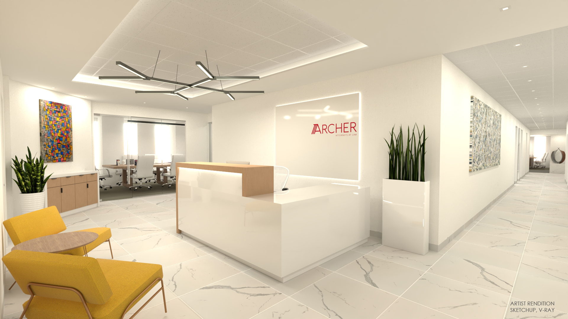 Law Firm Interior Design by ANDRÉS JARAMILLO at Coroflot.com