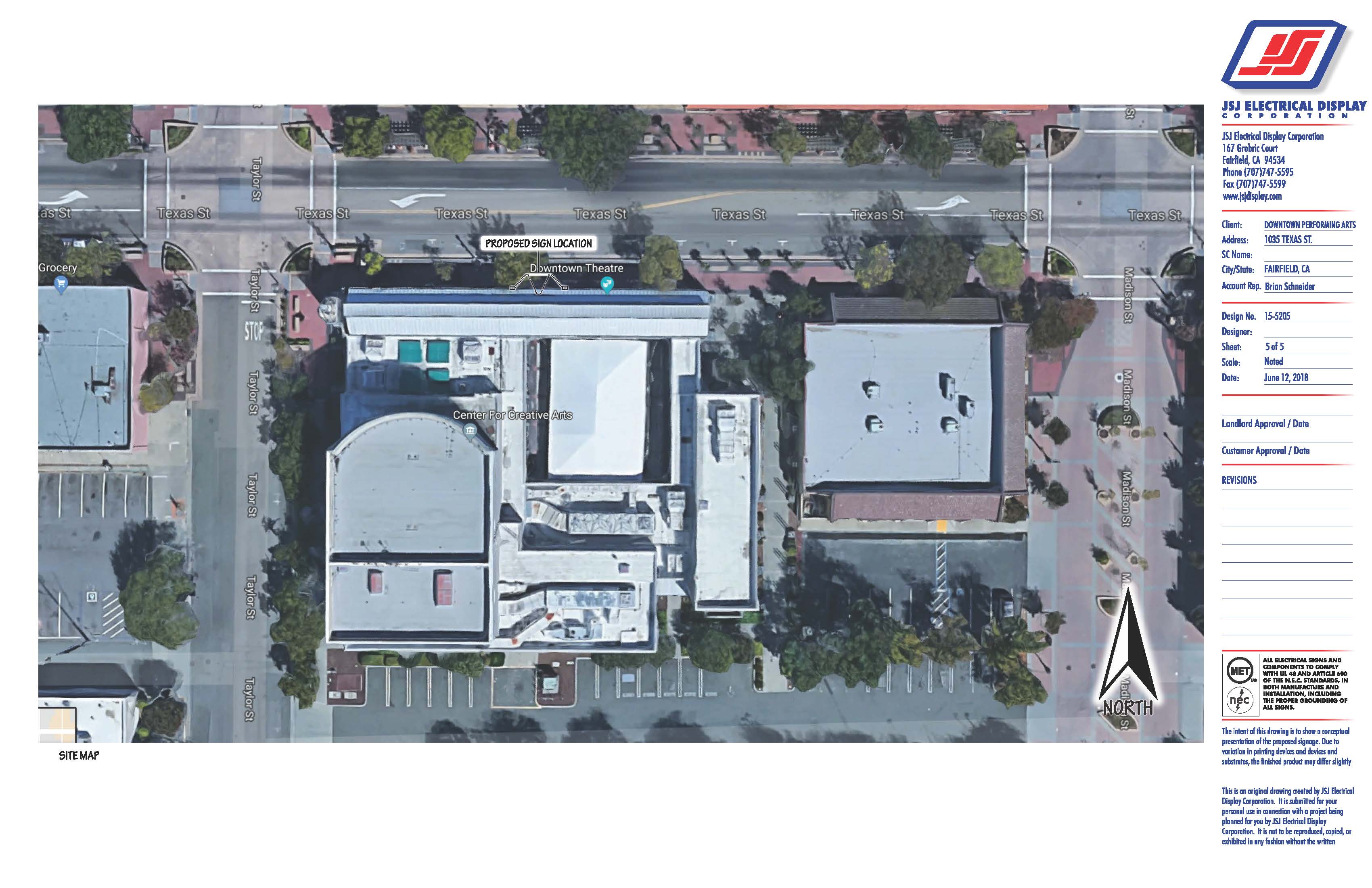 Downtown Theatre - Final Concept/Drawings - City of Fairfield, CA by ...