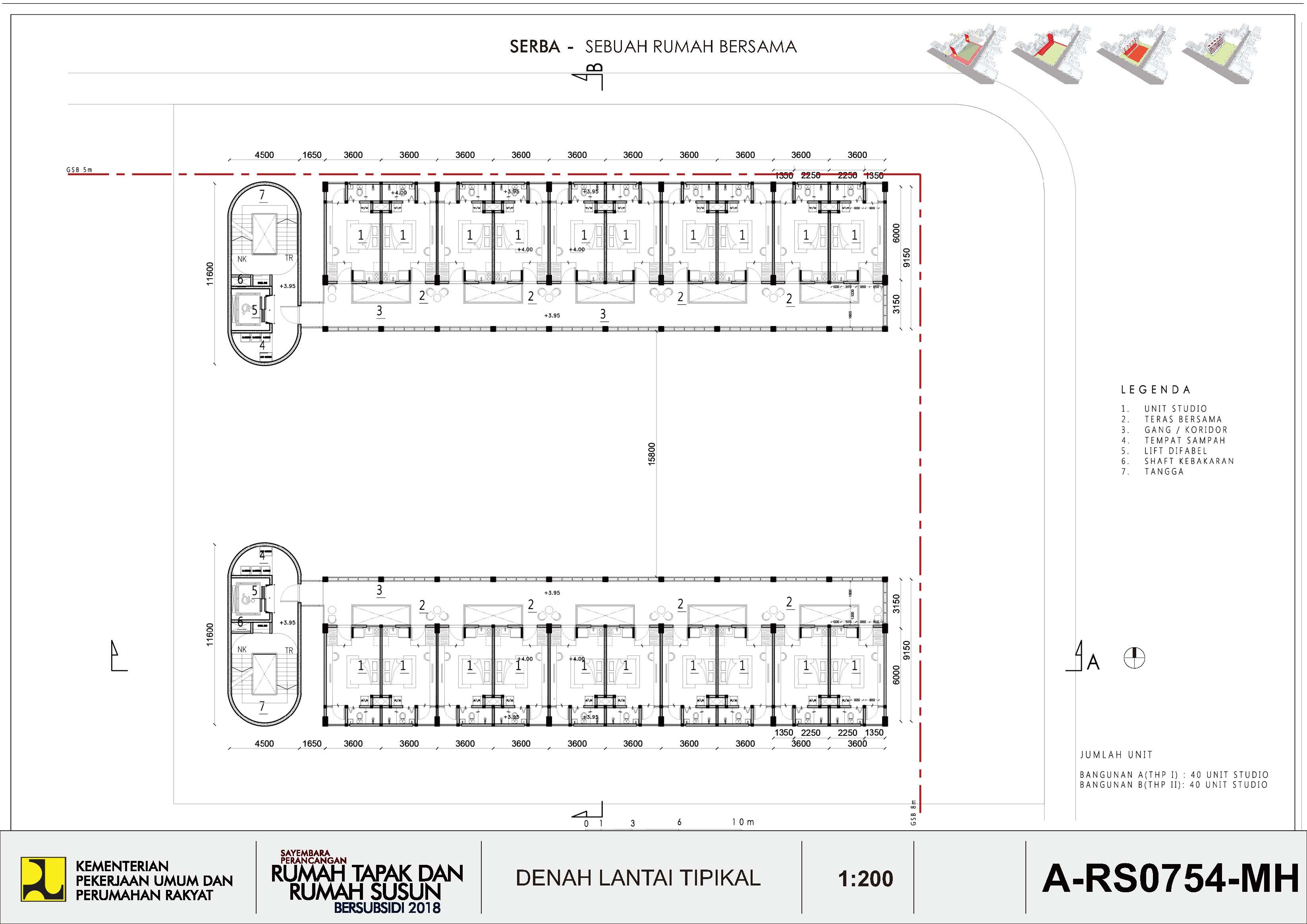 Perancangan Rumah Susun Bersubsidi by rahmat indrawan at Coroflot.com