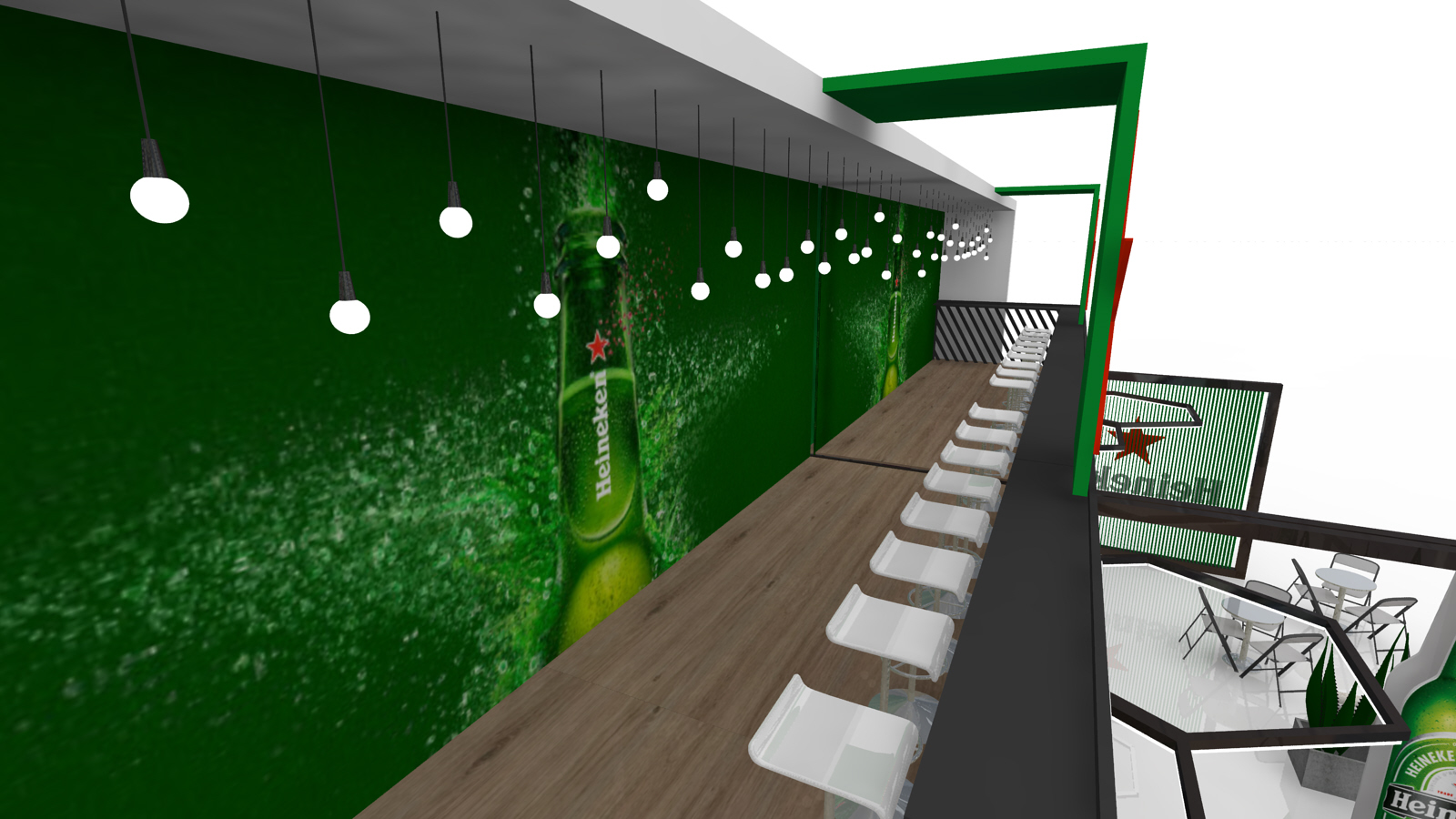 Modular Stand Heineken by Daniel Celis at Coroflot.com