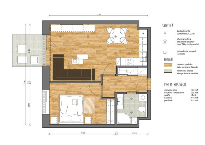 Interior - Apartment Trnky Ruzinov by Paulína Brichtová at Coroflot.com