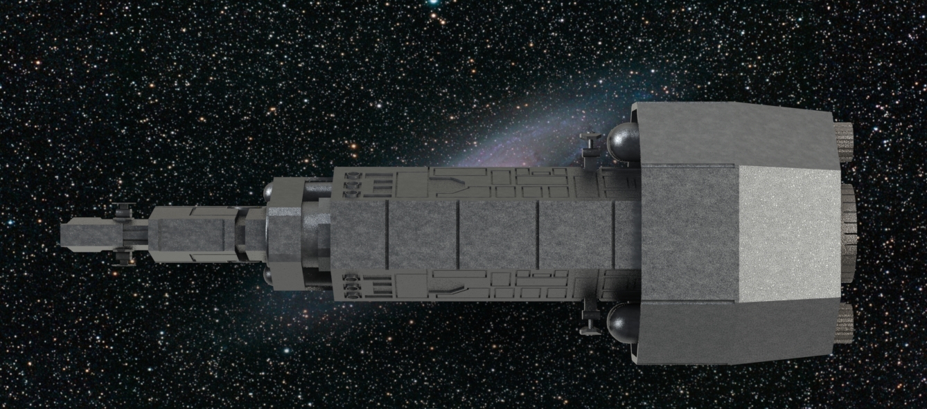 Spaceship - Solidworks assignment by Adam Robinson at Coroflot.com