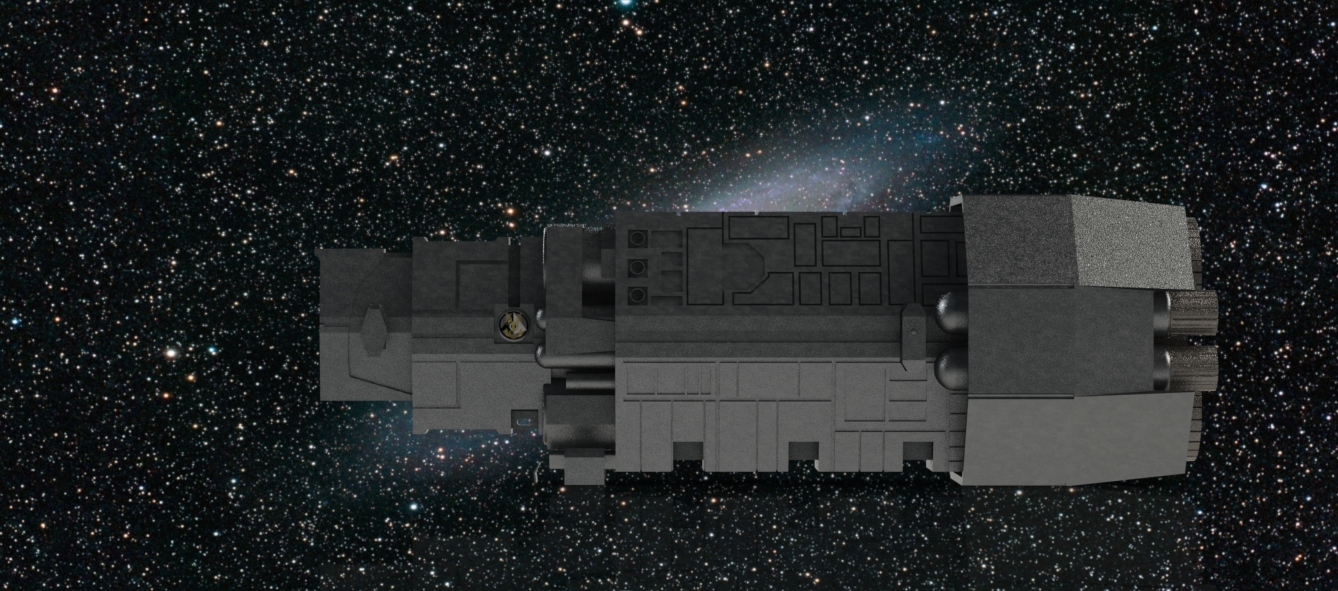 Spaceship - Solidworks assignment by Adam Robinson at Coroflot.com