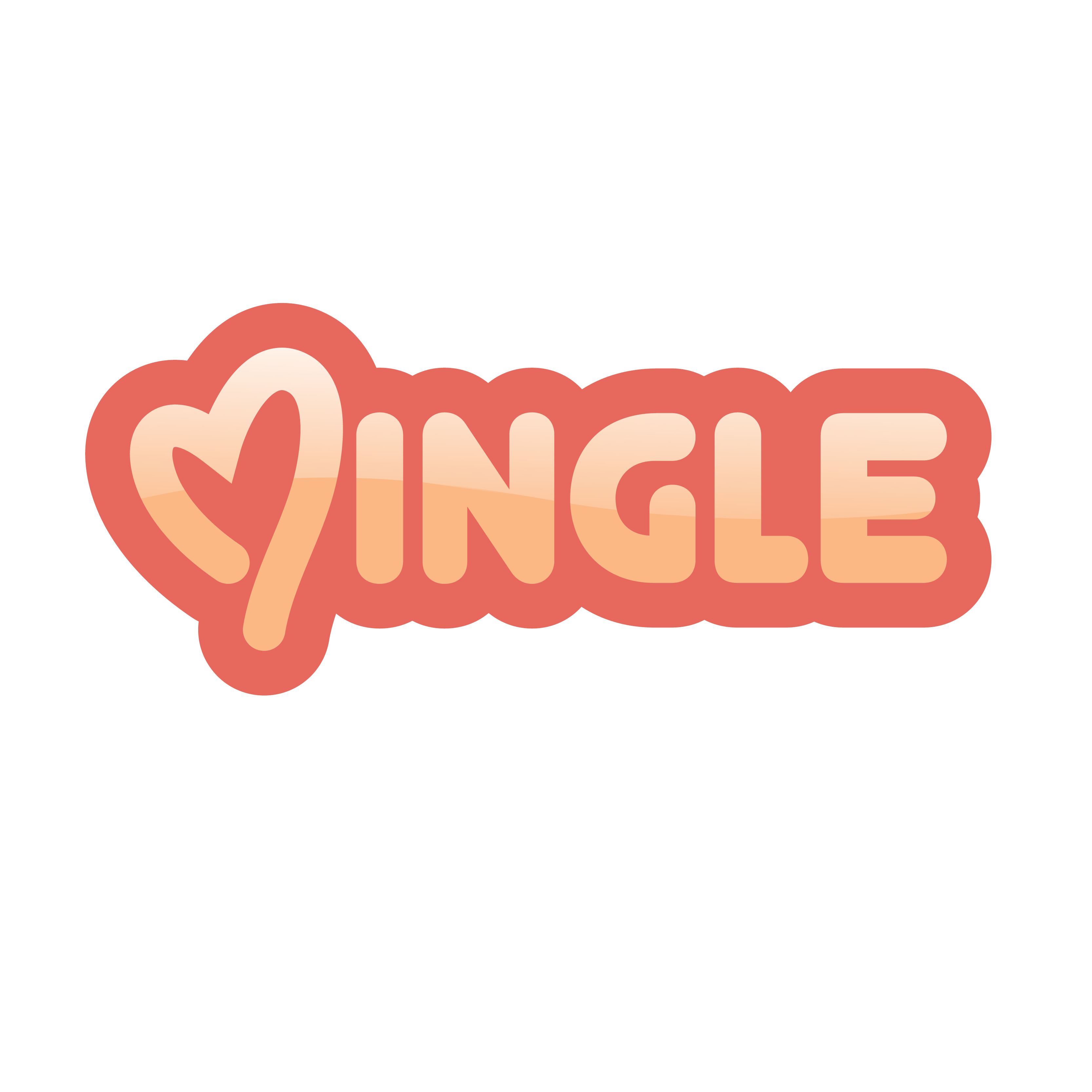 Mingle Logo Design by Meg Nielsen at Coroflot.com