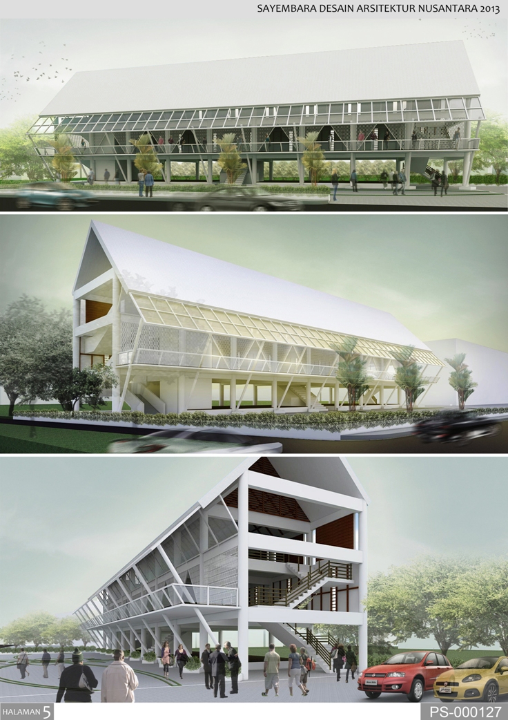 SAYEMBARA ARSITEKTUR NUSANTARA PROPANRAYA by Derry Misavan at Coroflot.com