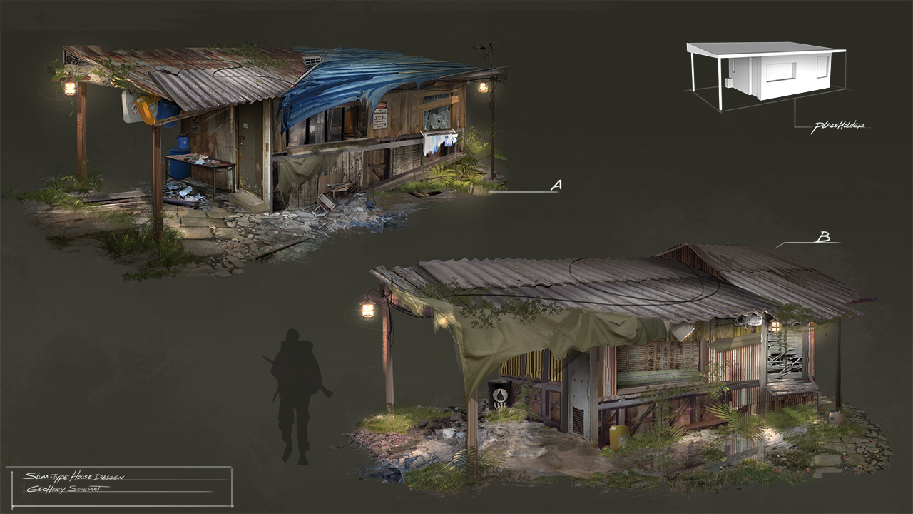 Jungle Concept art/ design by Geoffrey Soudant at Coroflot.com