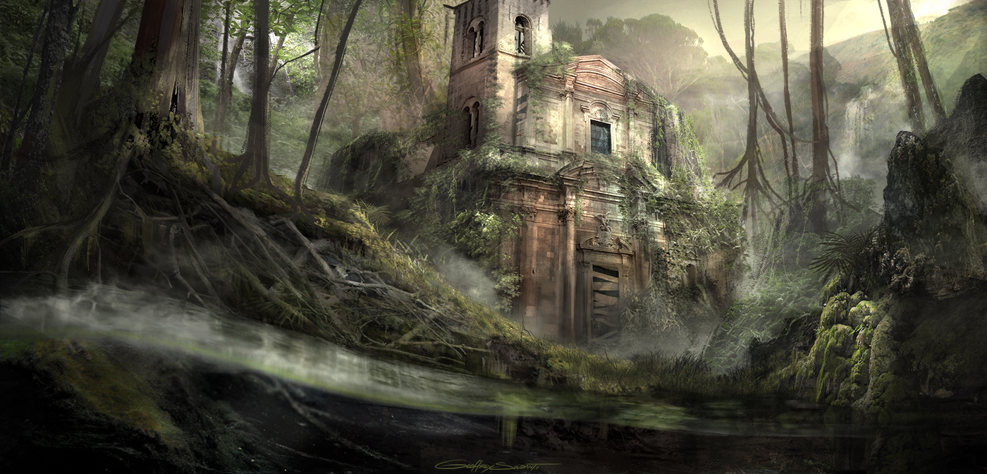 Jungle Concept art/ design by Geoffrey Soudant at Coroflot.com