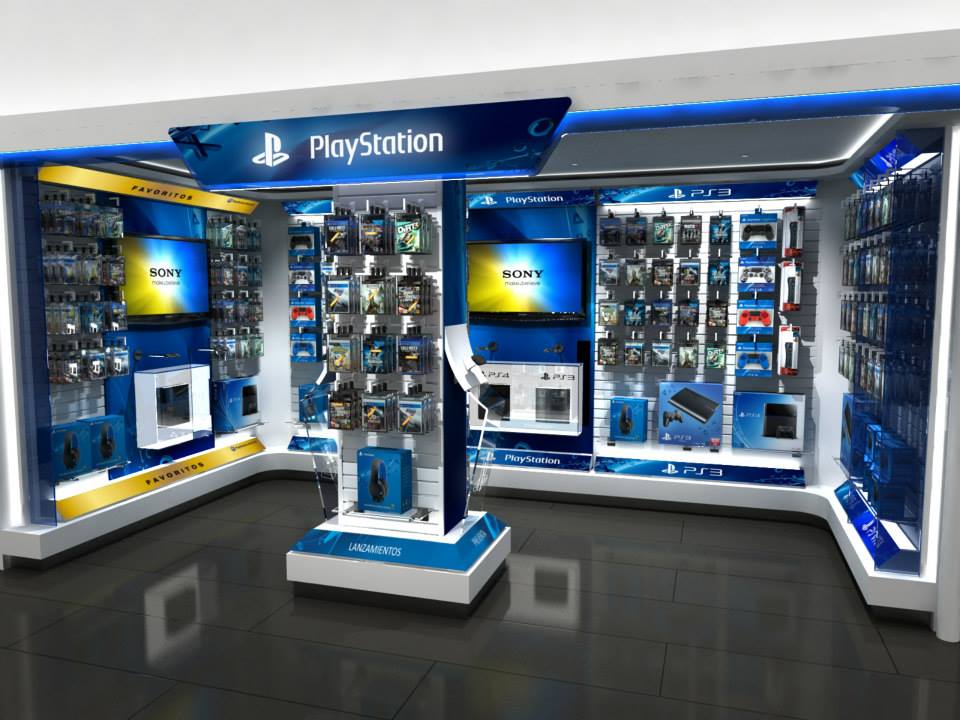 Corner Playstation en Sonystore Arauco by Felipe Goknock at Coroflot.com