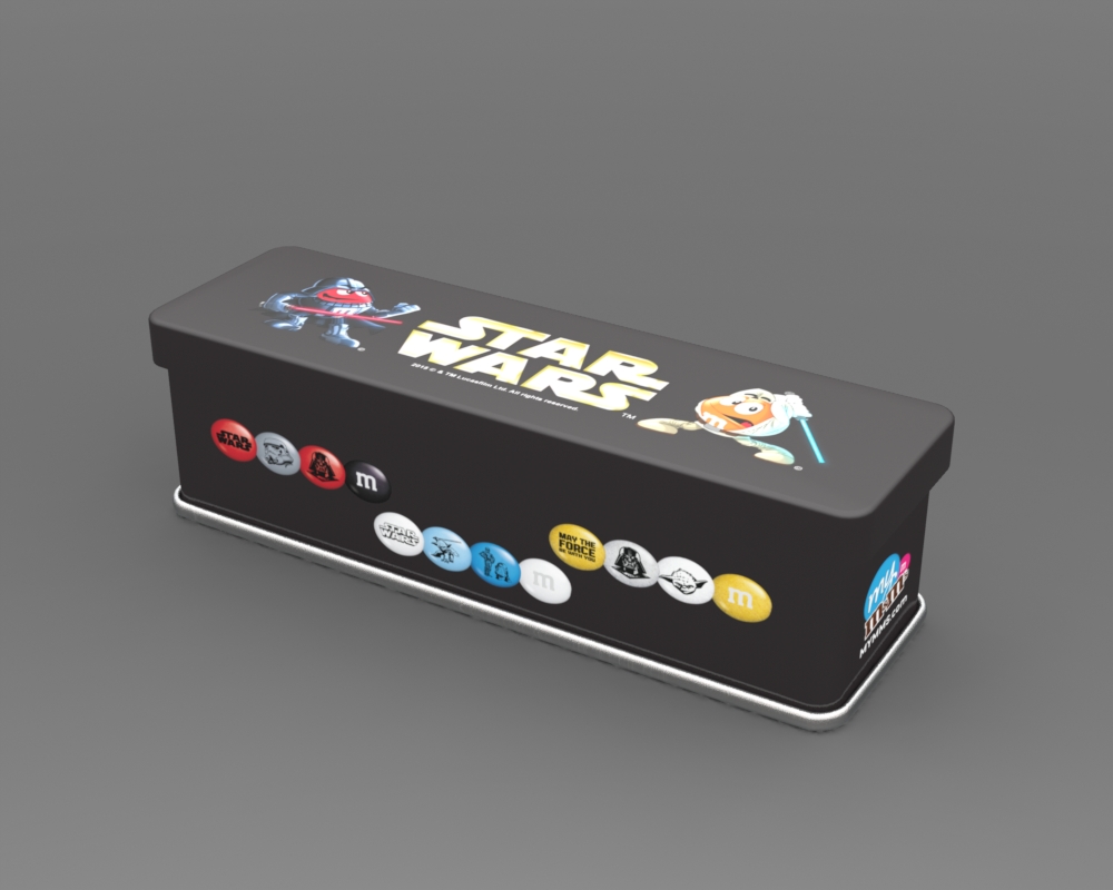 MM Star Wars Dispenser and Tin by Richard Loo at Coroflot.com