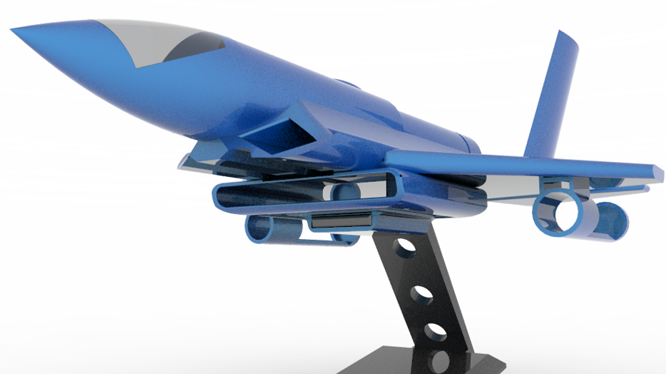 Fighter Jet Stationary Holder by Thomas Knipe at Coroflot.com