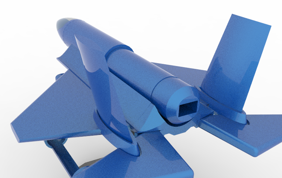 Fighter Jet Stationary Holder by Thomas Knipe at Coroflot.com