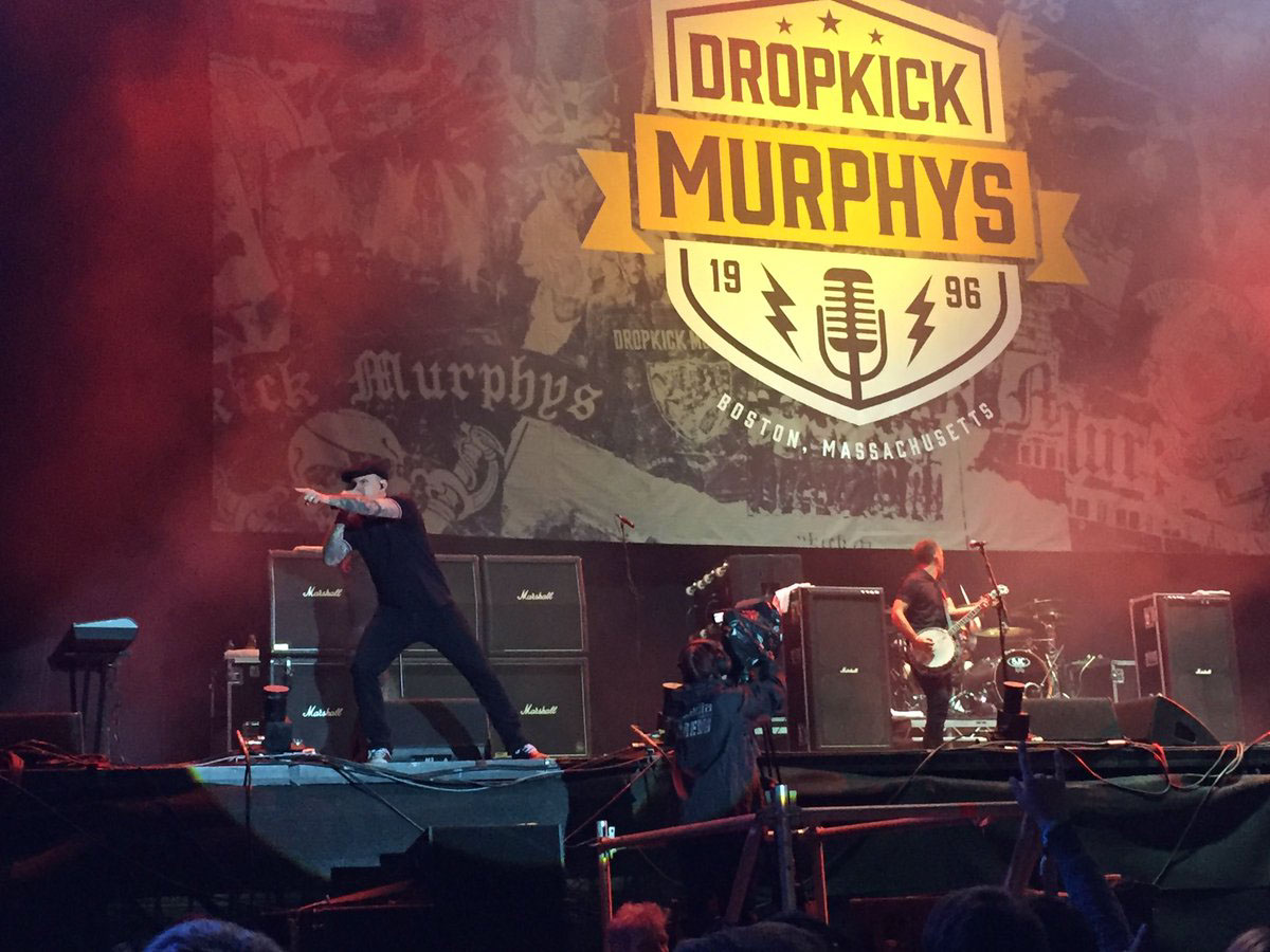 Dropkick Murphys - Stage Backdrop by Jason Lowery at Coroflot.com