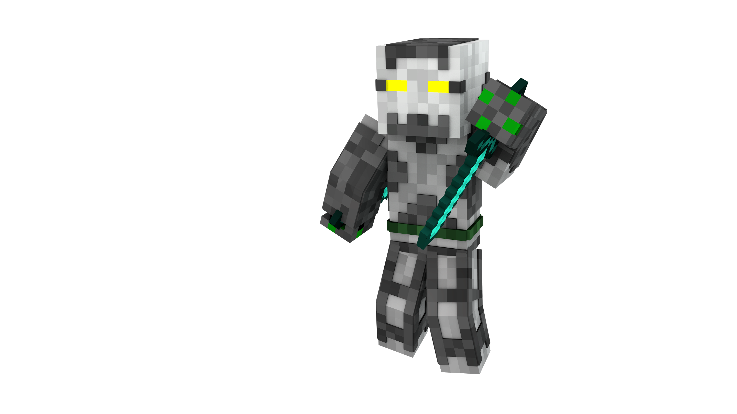 Minecraft Skin Renders by Falcon Artz at Coroflot.com