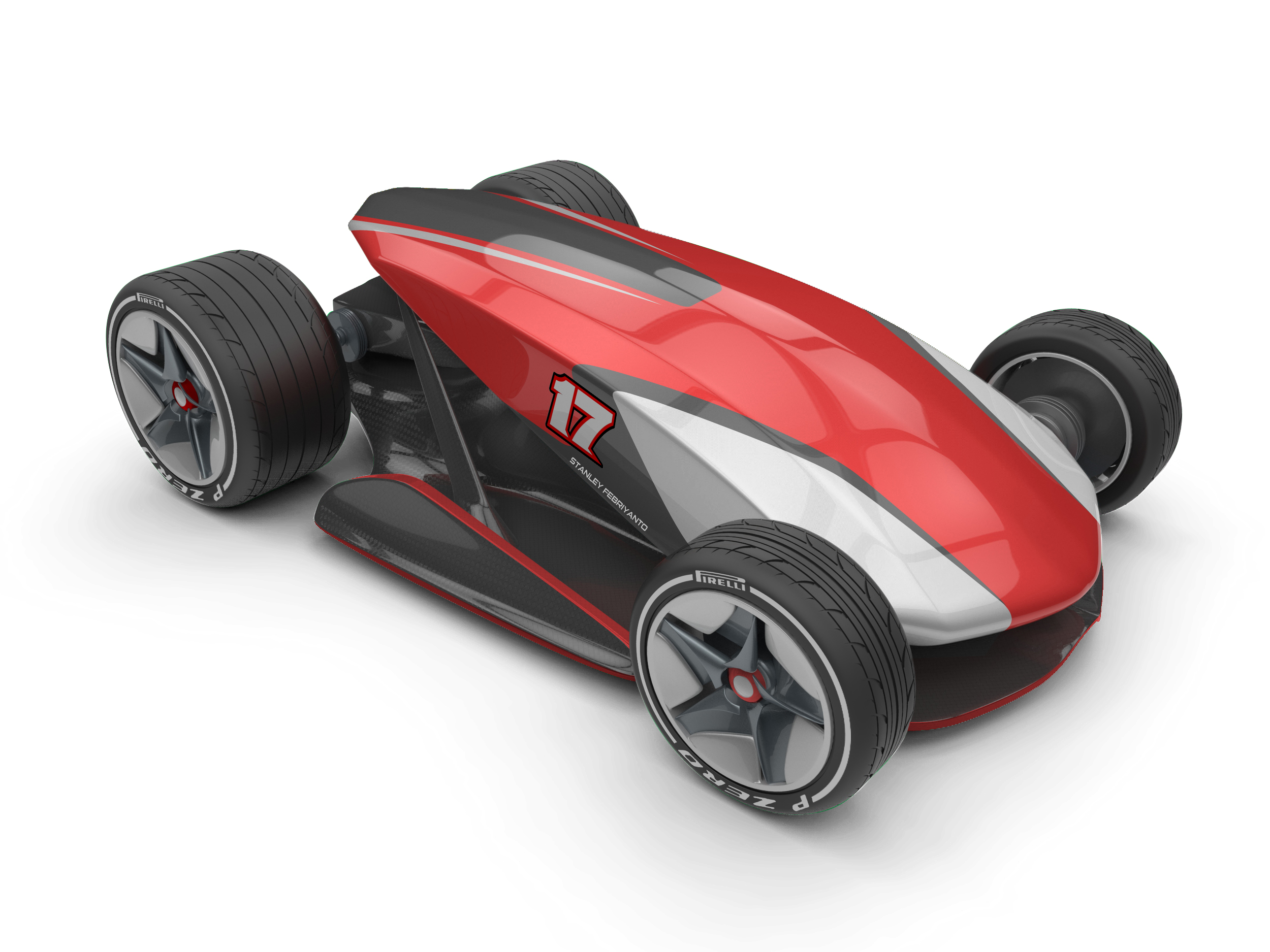 Futuristic Race Car Styling by Stanley Febriyanto at Coroflot.com