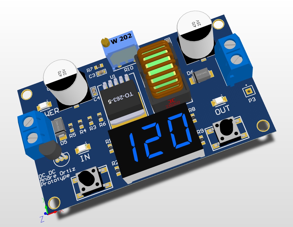 Step Down DC DC Converter by ANDRE ORTIZ at Coroflot.com