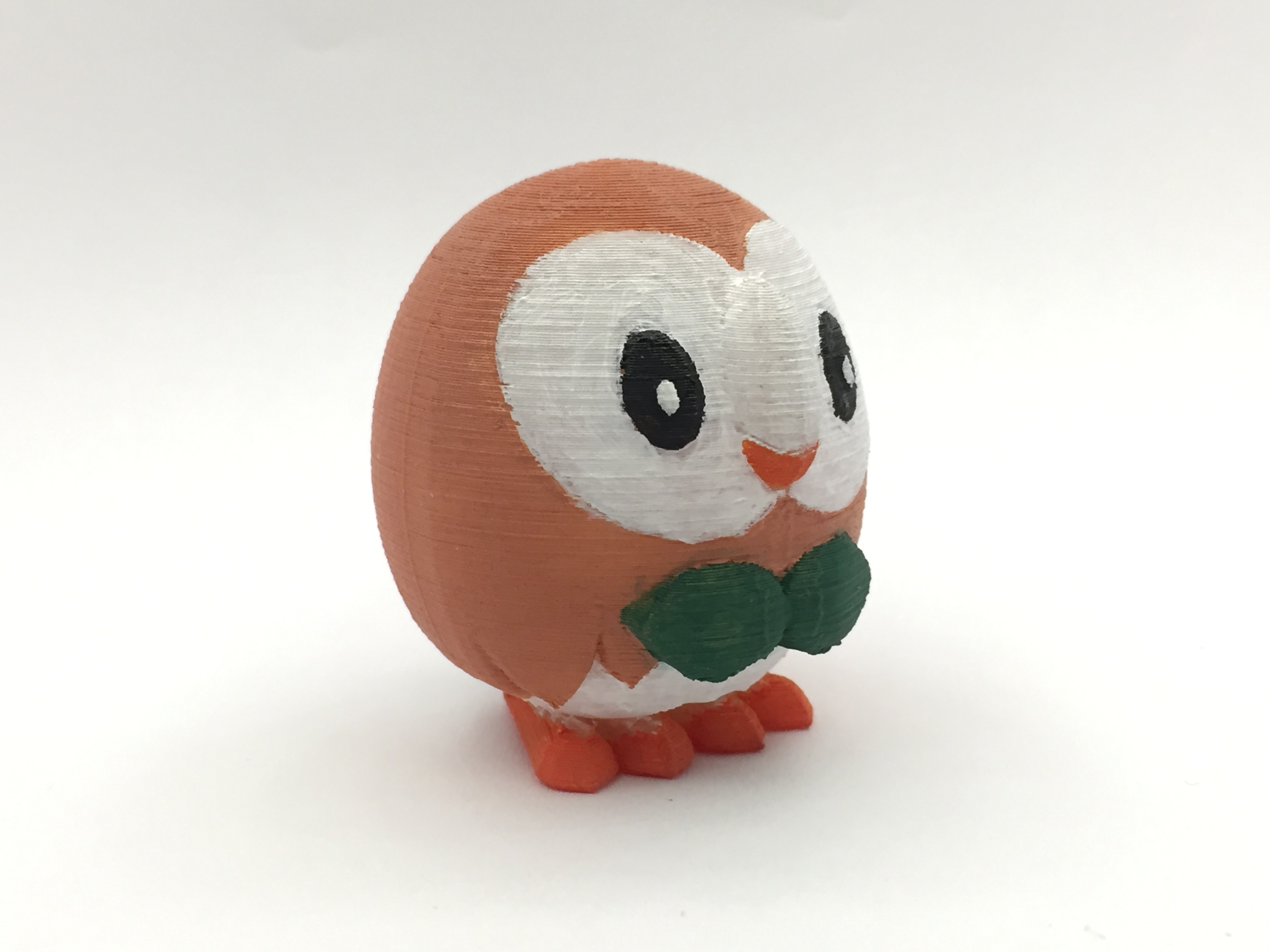 Rowlet Figure by Phillip Carroll at Coroflot.com