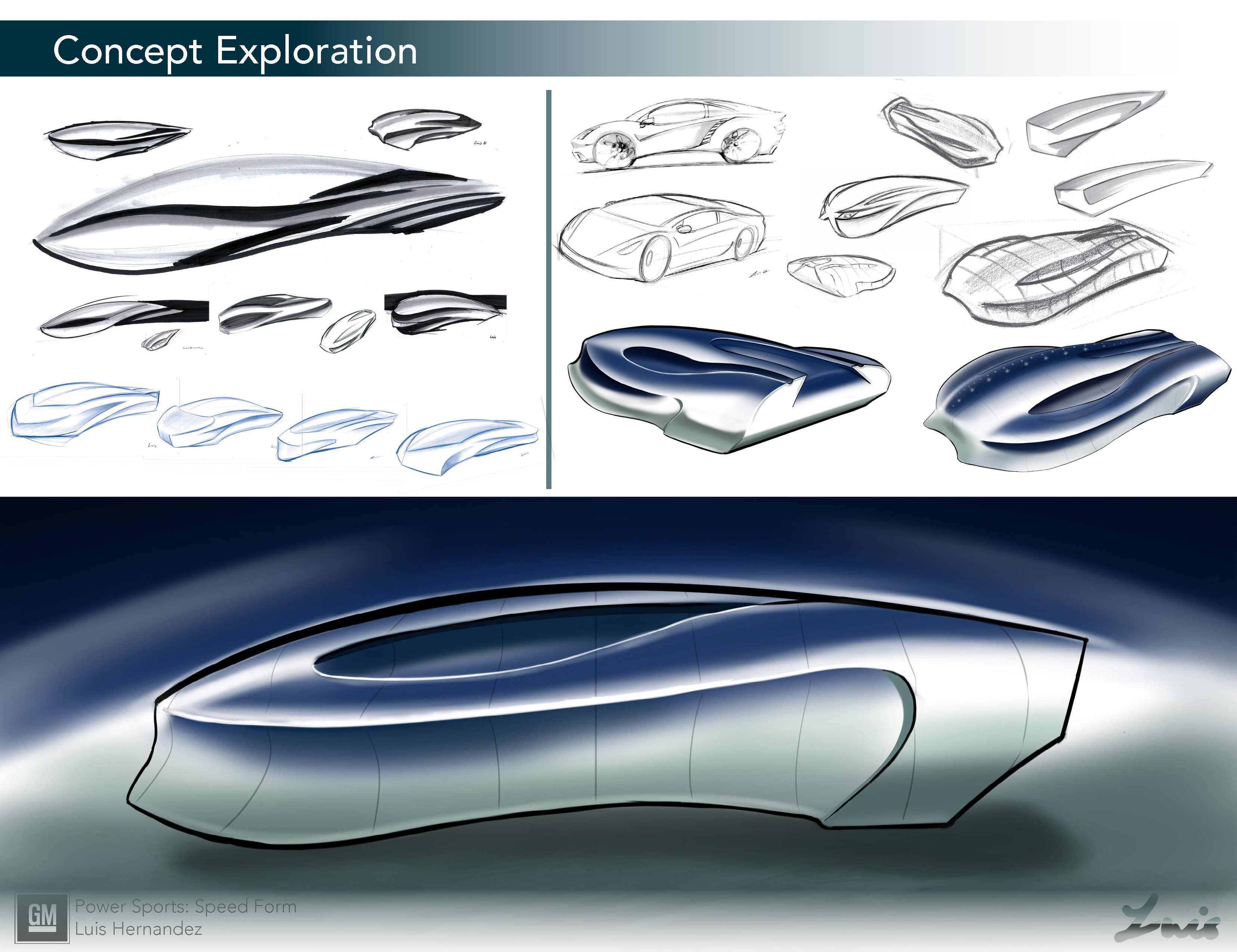 GM Speed Form by Luis Hernandez at Coroflot.com