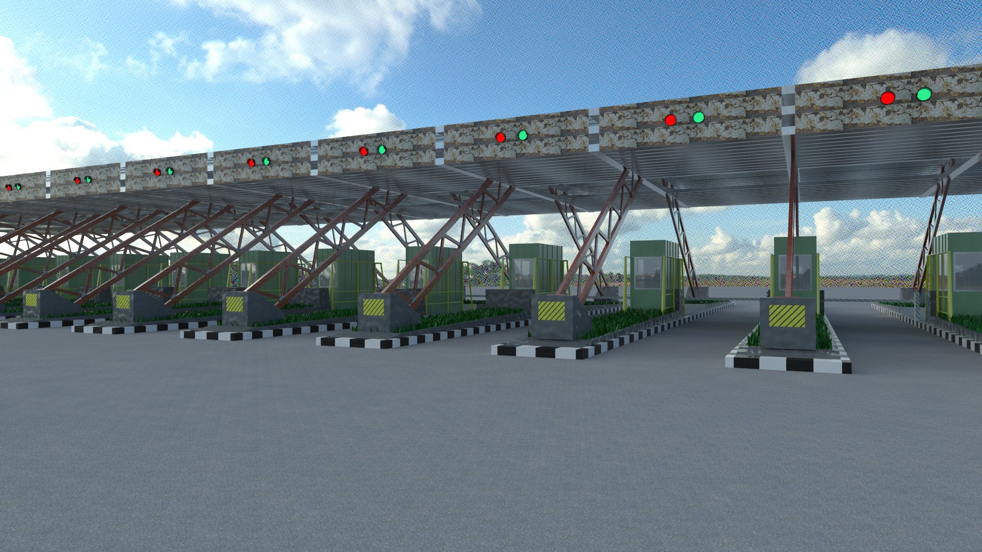 PORTABLE TOLL GATE SOLO, INDONESIA by Gilang Ridwan at Coroflot.com