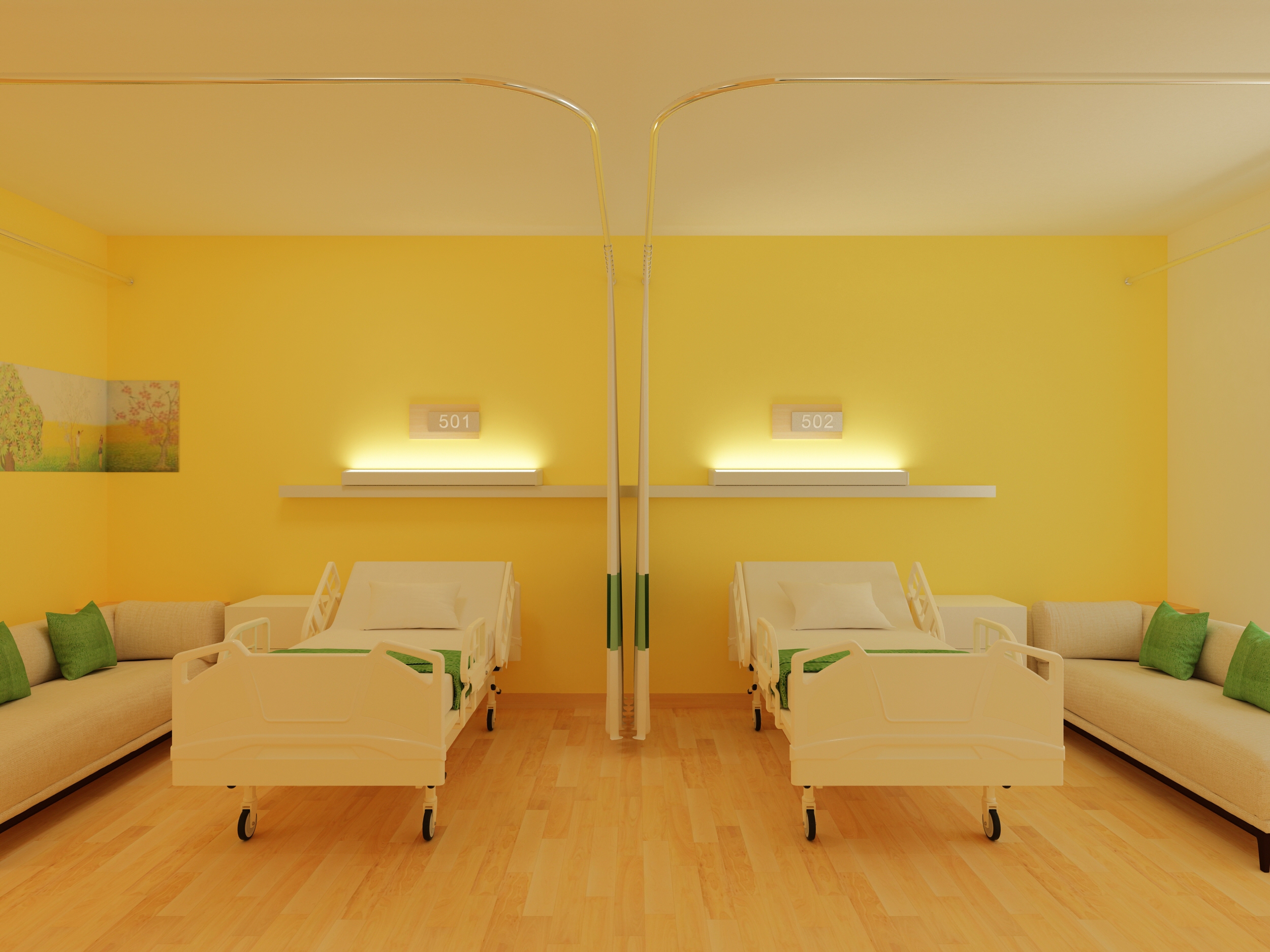 Health Care Design - Inpatient Department by malvi thakur at Coroflot.com