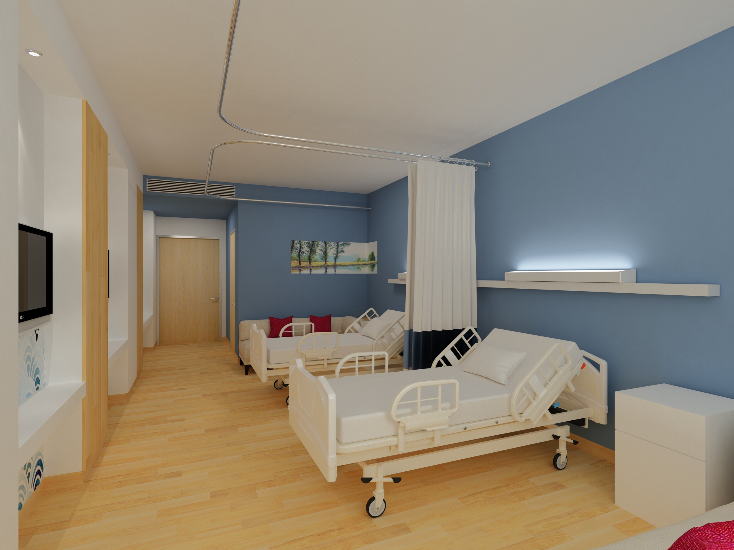 Health Care Design - Inpatient Department by malvi thakur at Coroflot.com