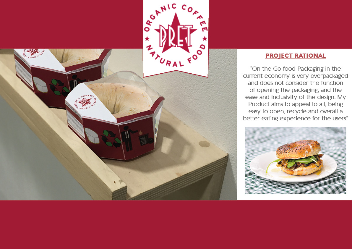 Pret A Manger - Inclusive Packaging by Joshua Trathen at Coroflot.com