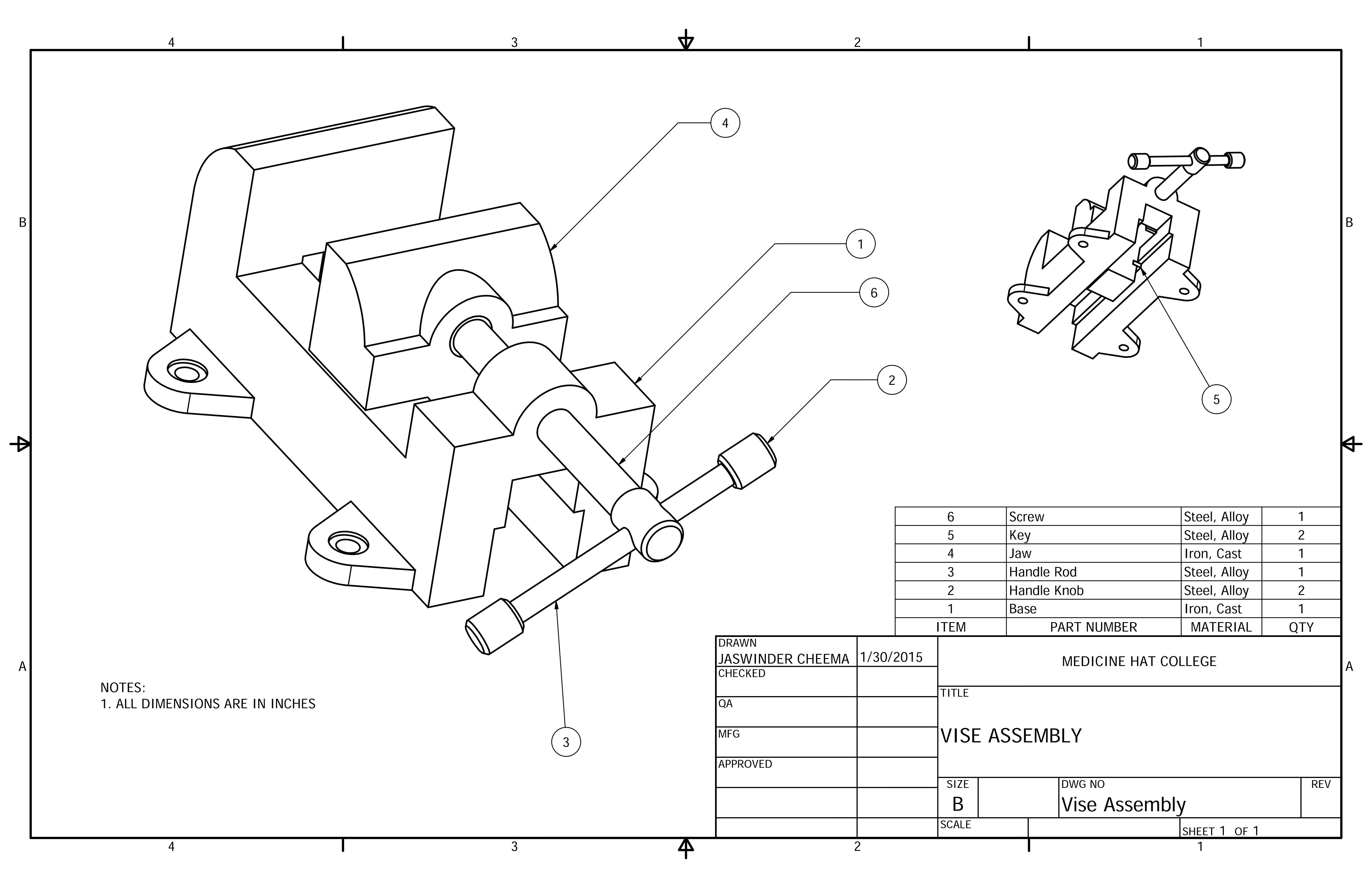 VISE ASSEMBLY by Jaswinder Cheema at Coroflot.com