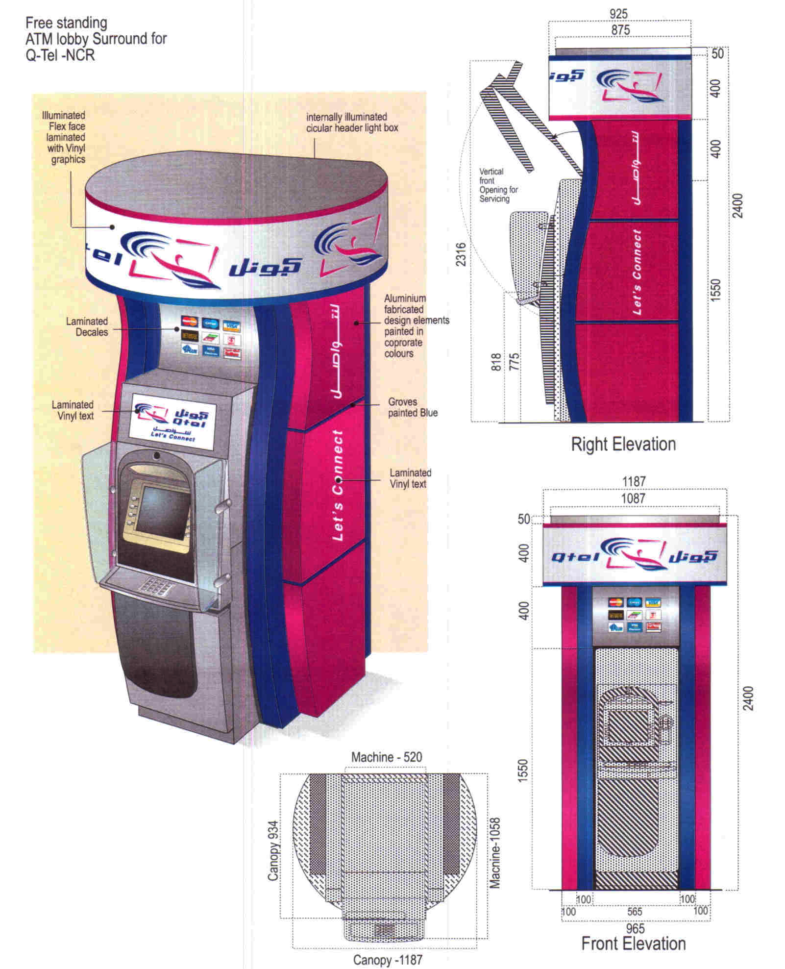 ATM 2D Design by RATHEESH K.RAM at Coroflot.com