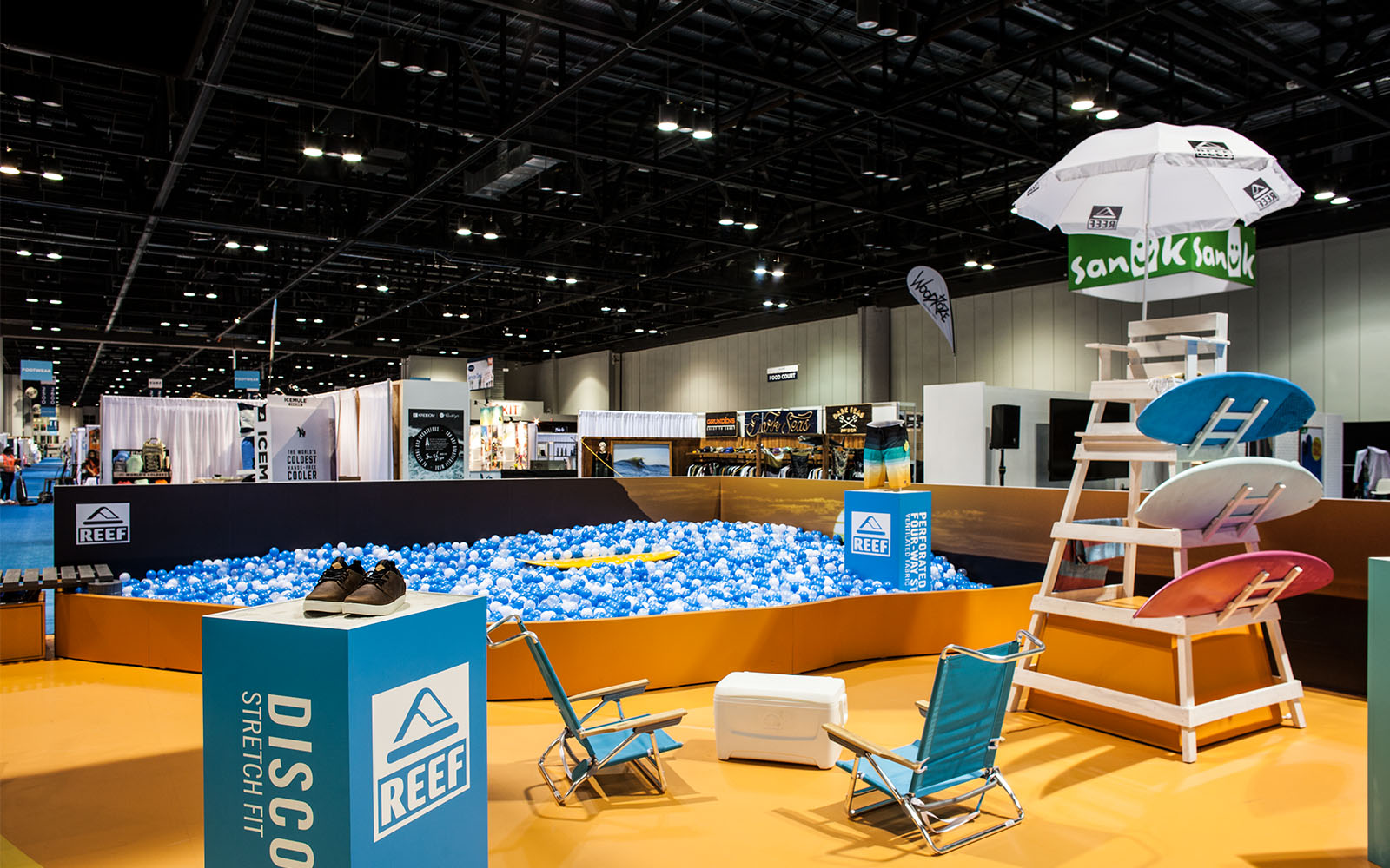 STARCH CREATIVE: REEF SURF EXPO BOOTH 2018 by KINGSLEY AARONS at ...