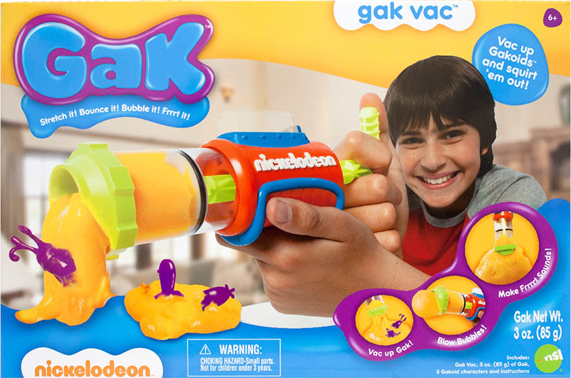 Nickelodeon GAK & GAK IN THE DARK by Paul FitzZaland at Coroflot.com