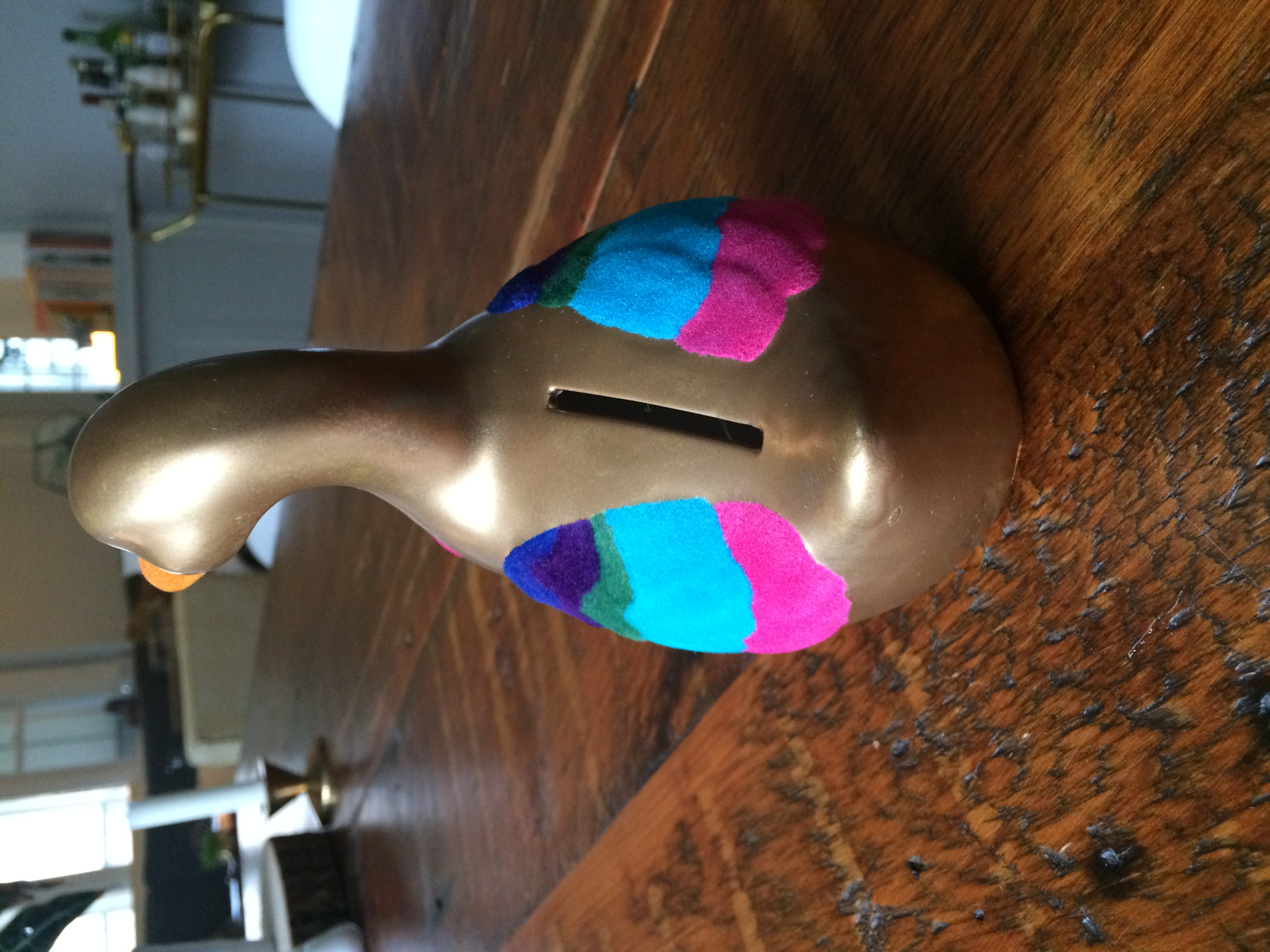 Flocked Duck Bank by Consuelo Poland at Coroflot.com