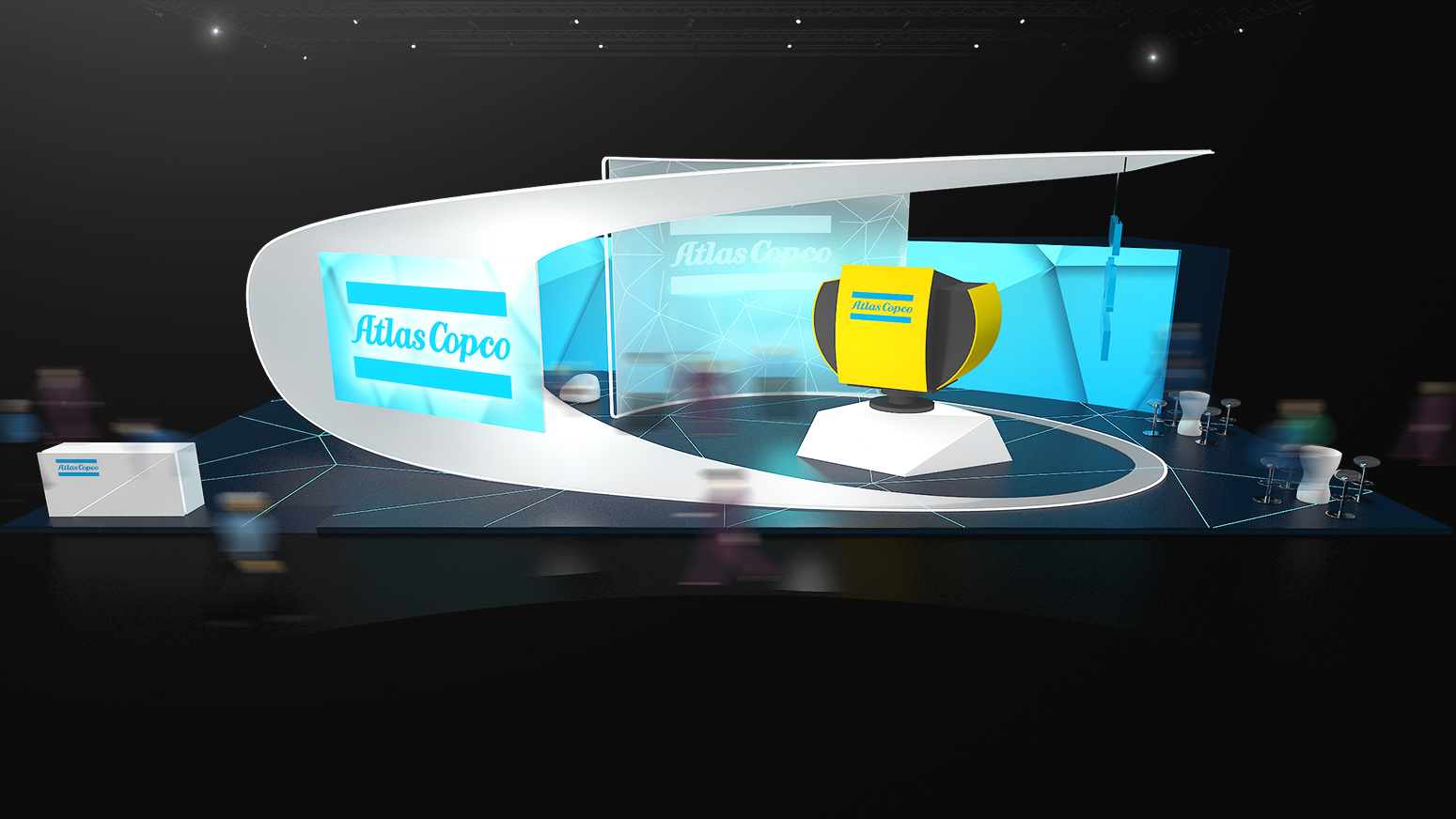 Stand Atlas Copco by Nicolas Poitou at Coroflot.com