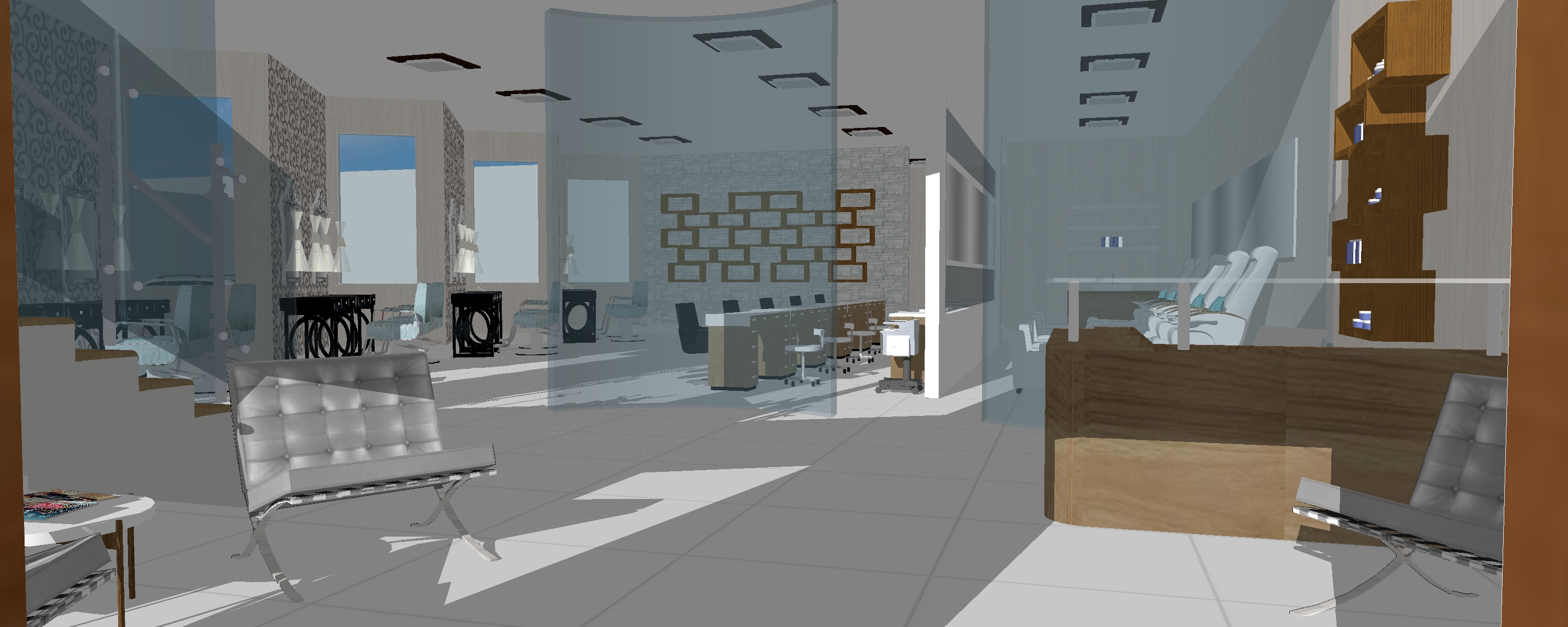 Hair Salon - 3D by FABIANA L. at Coroflot.com