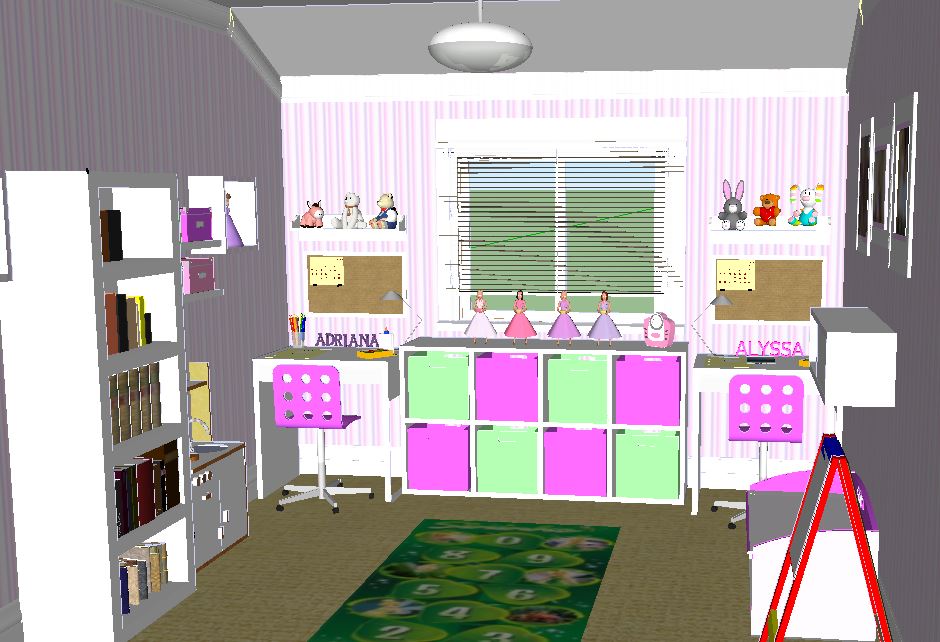 Kids Playroom 3D by FABIANA L. at Coroflot.com