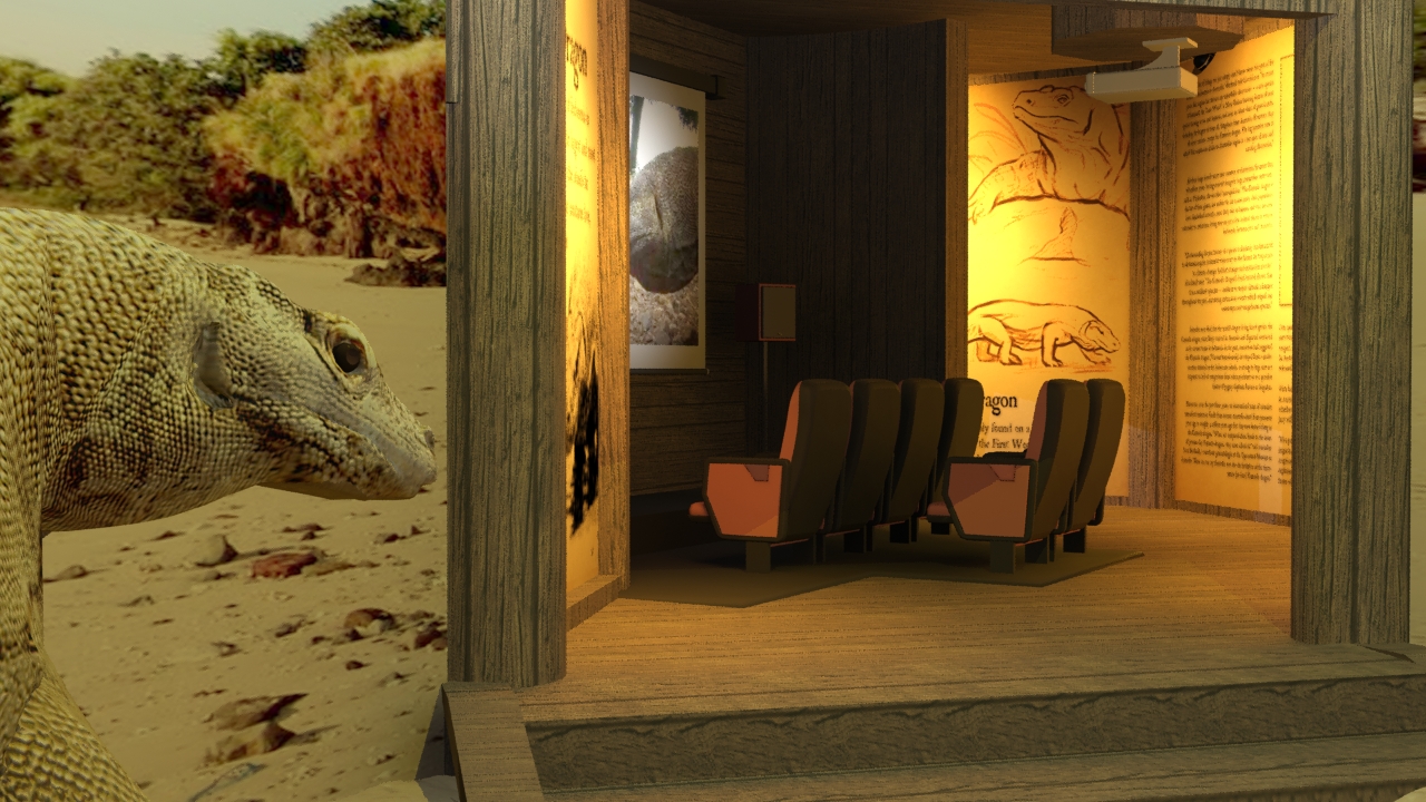 Komodo Dragon Museum Design by Nic Lommen at Coroflot.com