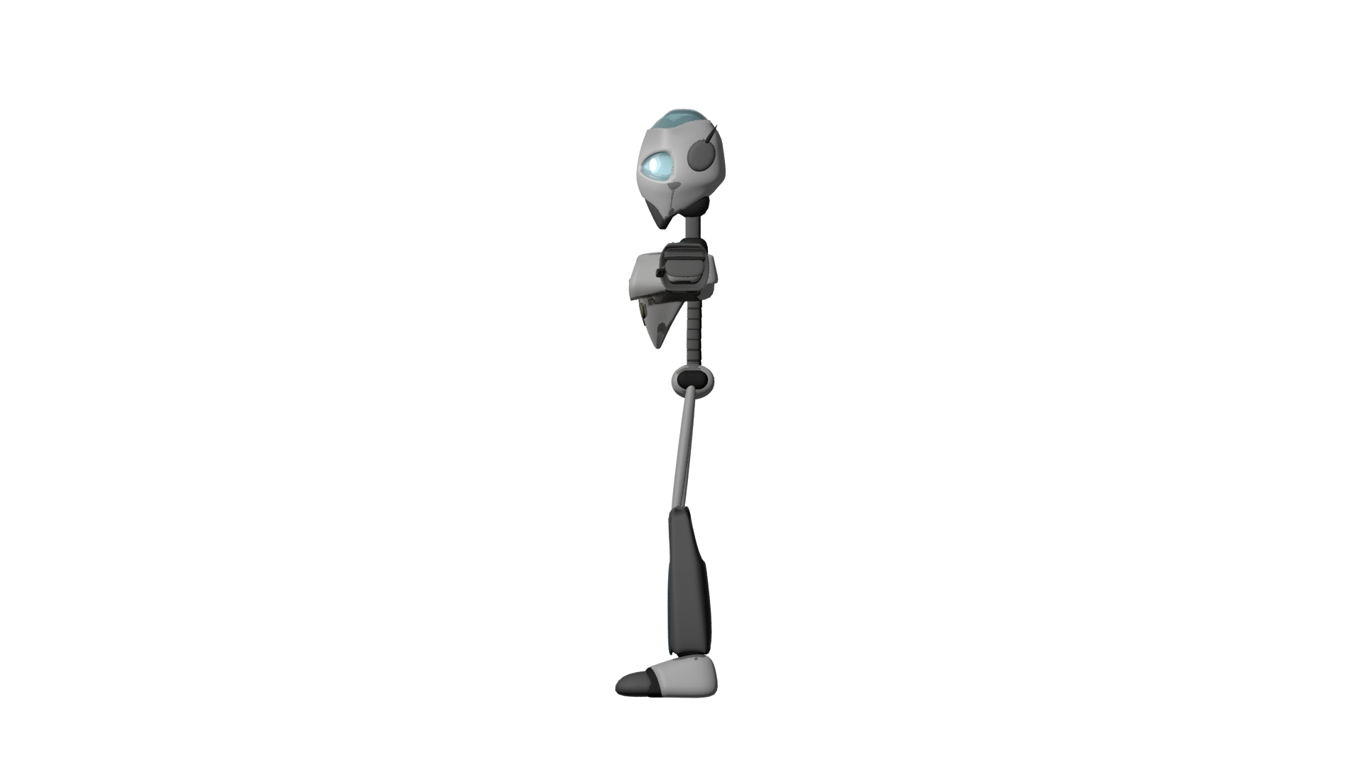 Assistant Animator - Maya Robot by Lewis Jacobs at Coroflot.com