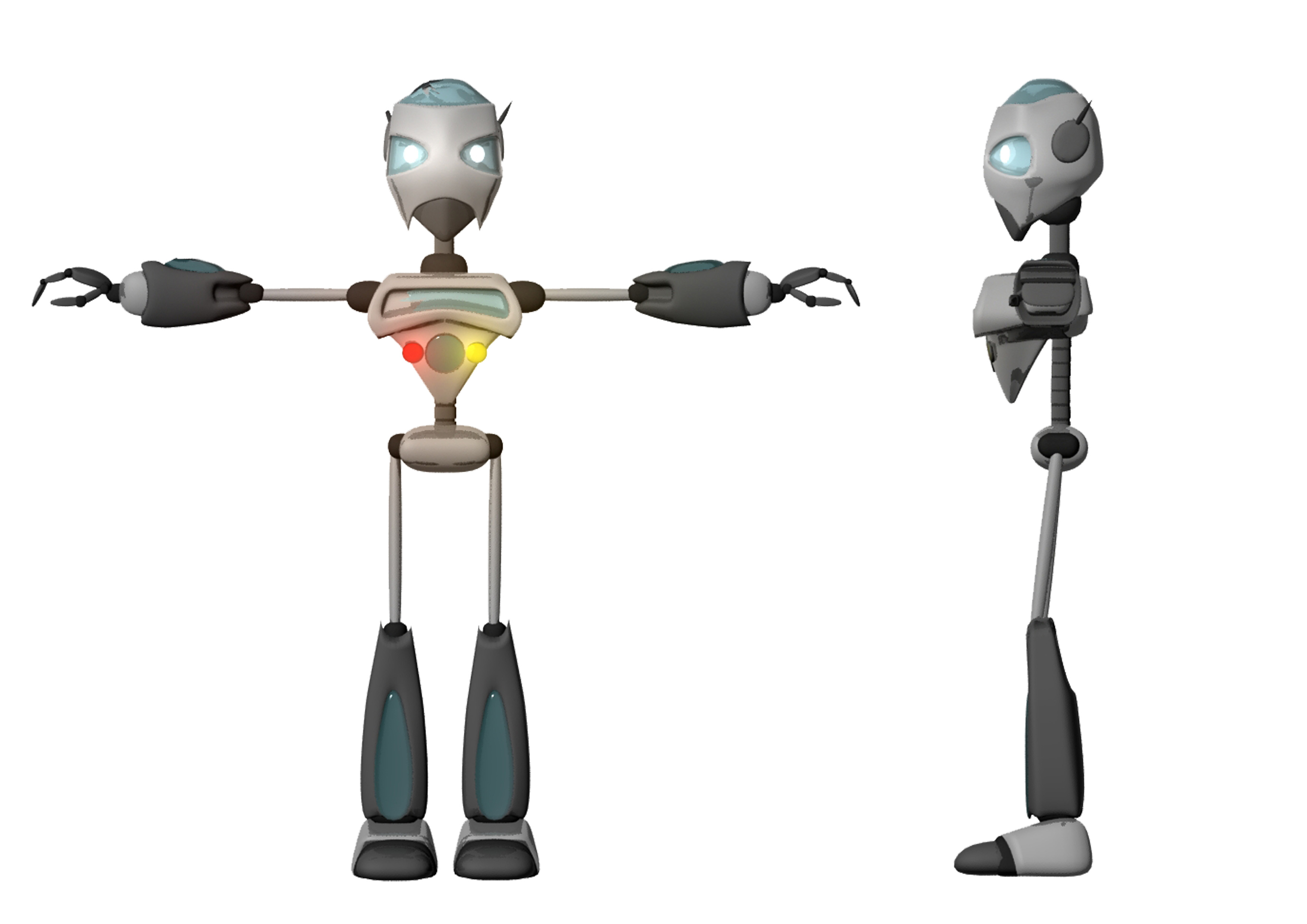 Assistant Animator - Maya Robot by Lewis Jacobs at Coroflot.com
