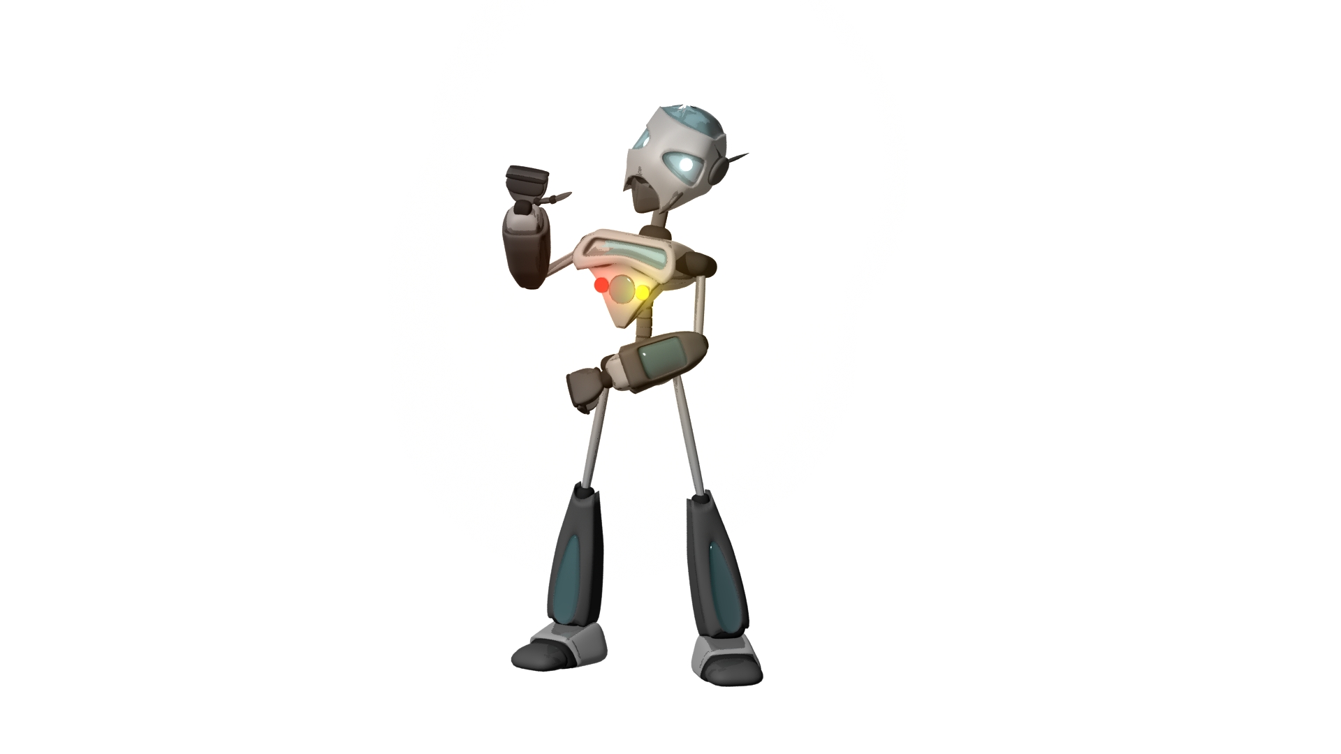 Assistant Animator - Maya Robot by Lewis Jacobs at Coroflot.com