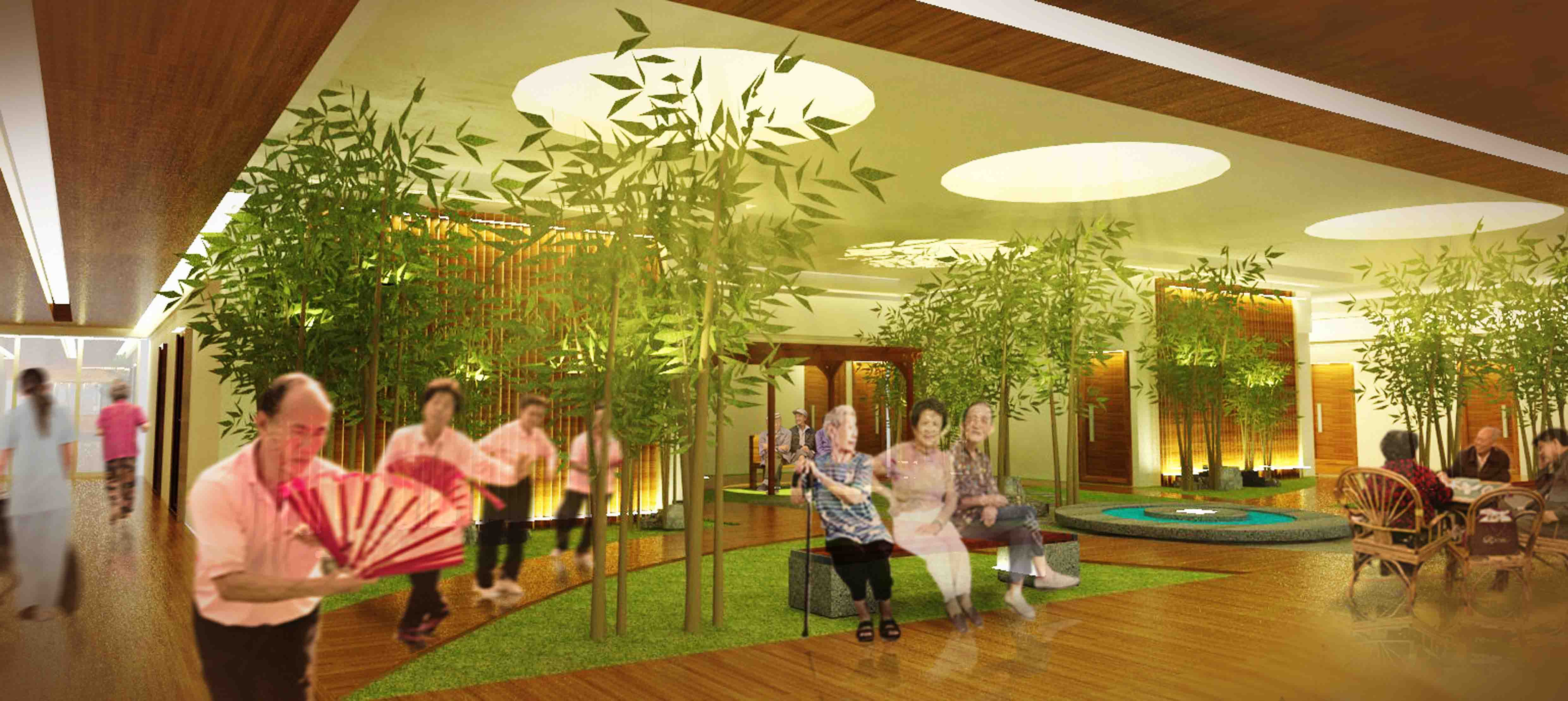 Elderly Home Concept Design by najla kay at Coroflot.com