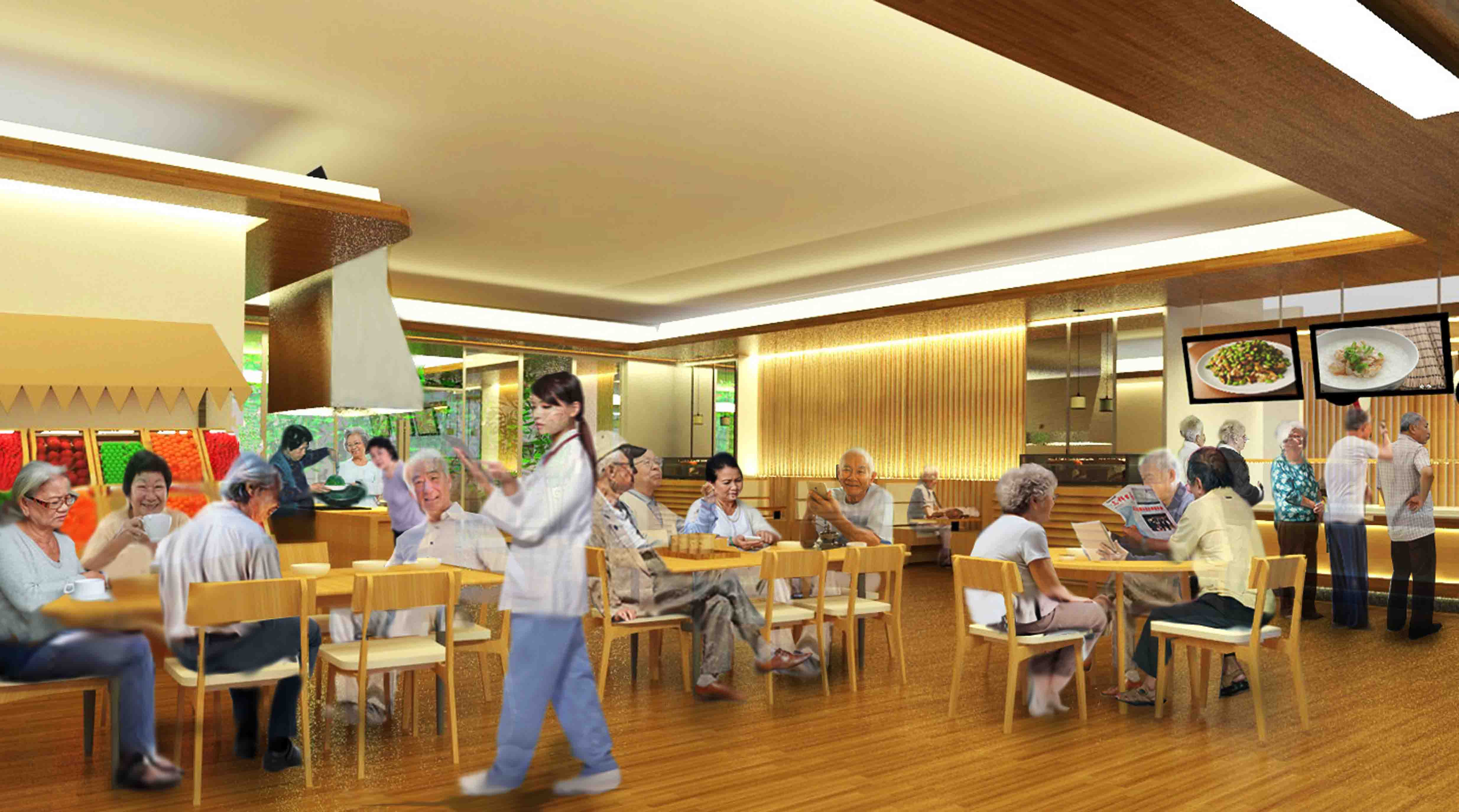 Elderly Home Concept Design by najla kay at Coroflot.com