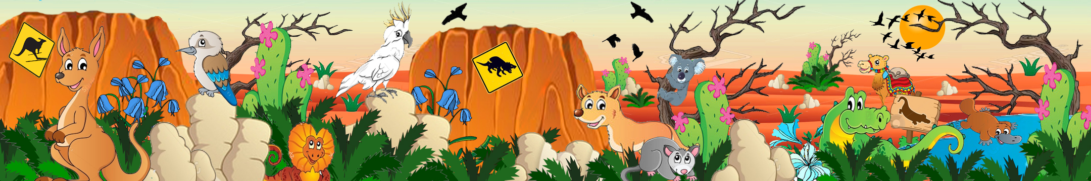 Australian Outback Banner by Tiffany Jones at Coroflot.com