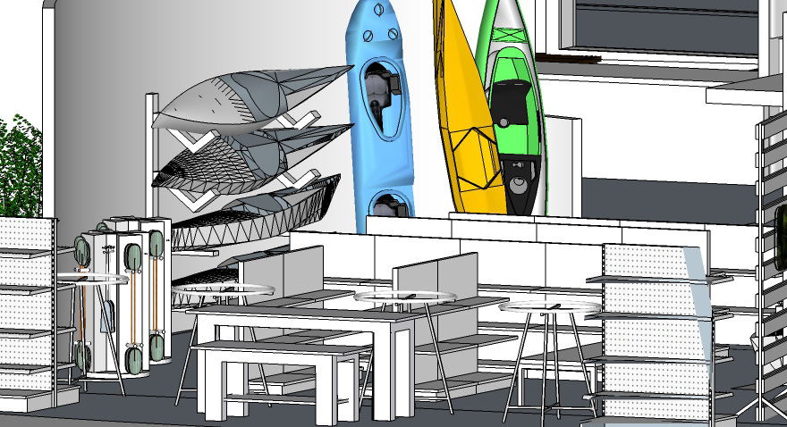 REI Flagship- Retail Design by Emily Reera at Coroflot.com